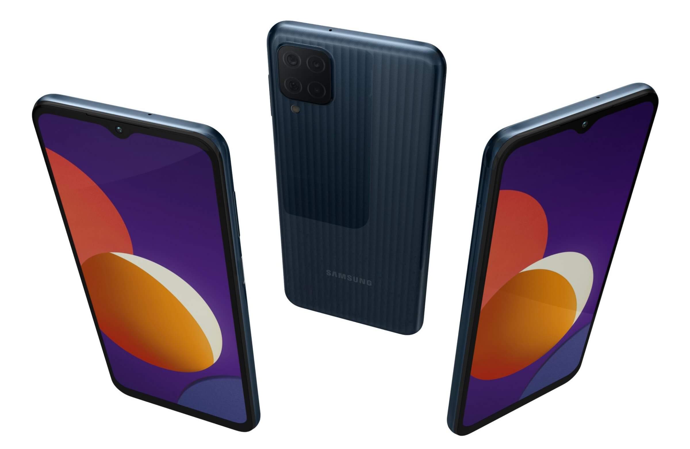 Samsung Galaxy M12 Black - 3D Model by Rever_Art