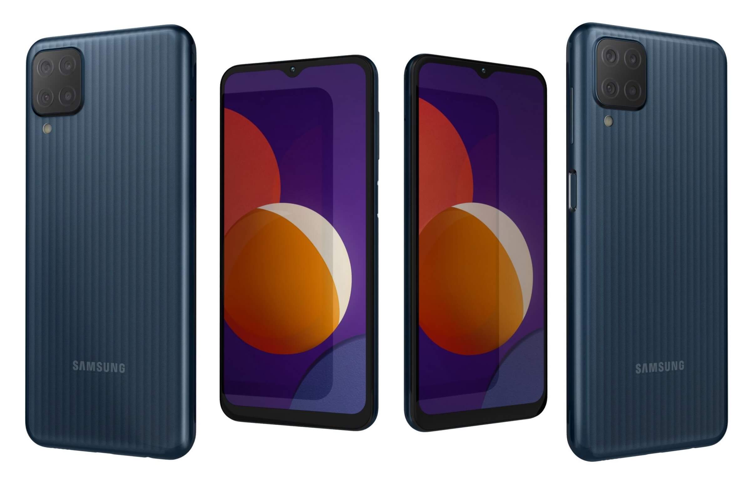 Samsung Galaxy M12 Black - 3D Model by Rever_Art