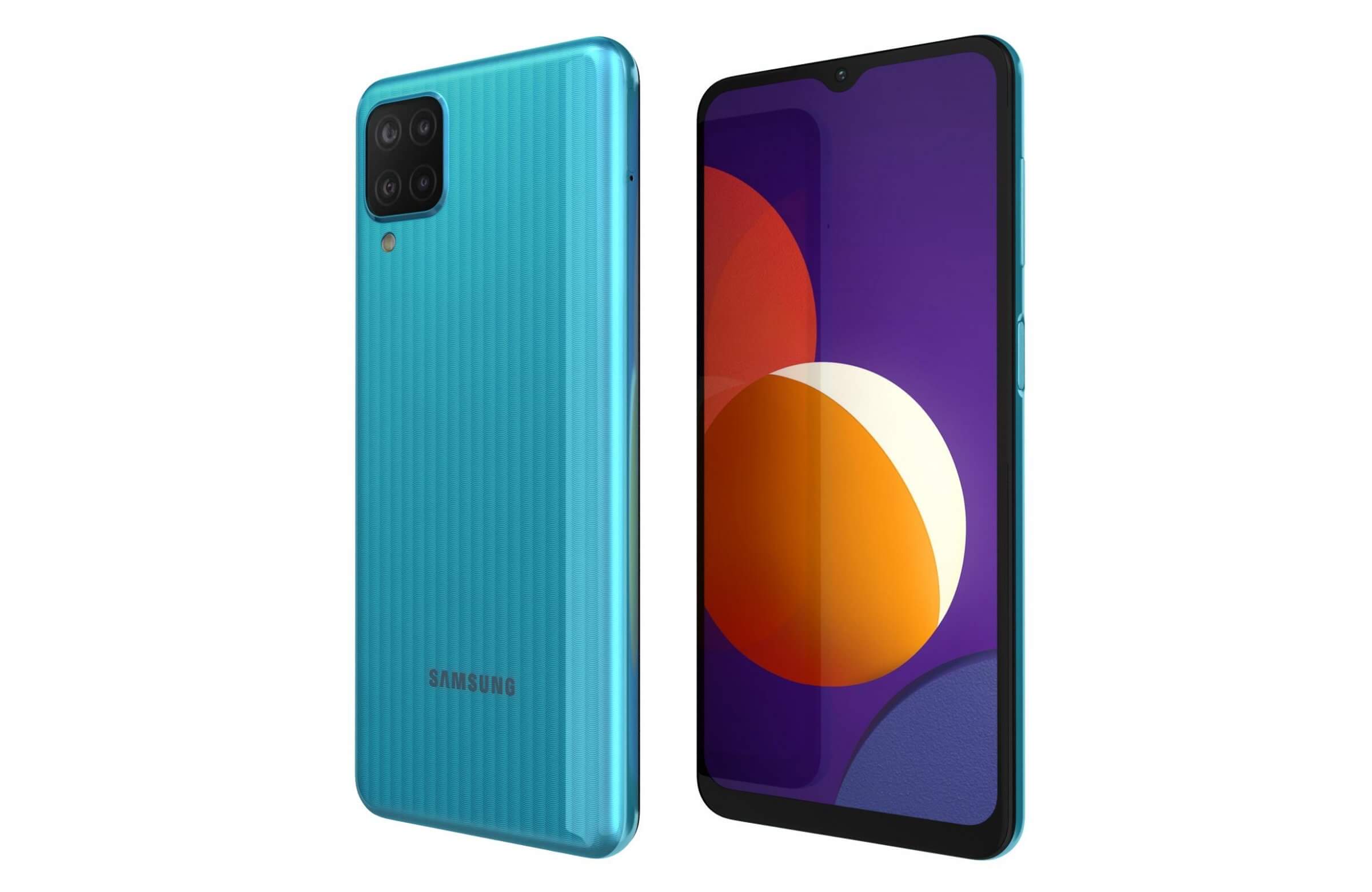 Samsung Galaxy M12 Green - 3D Model by Rever_Art