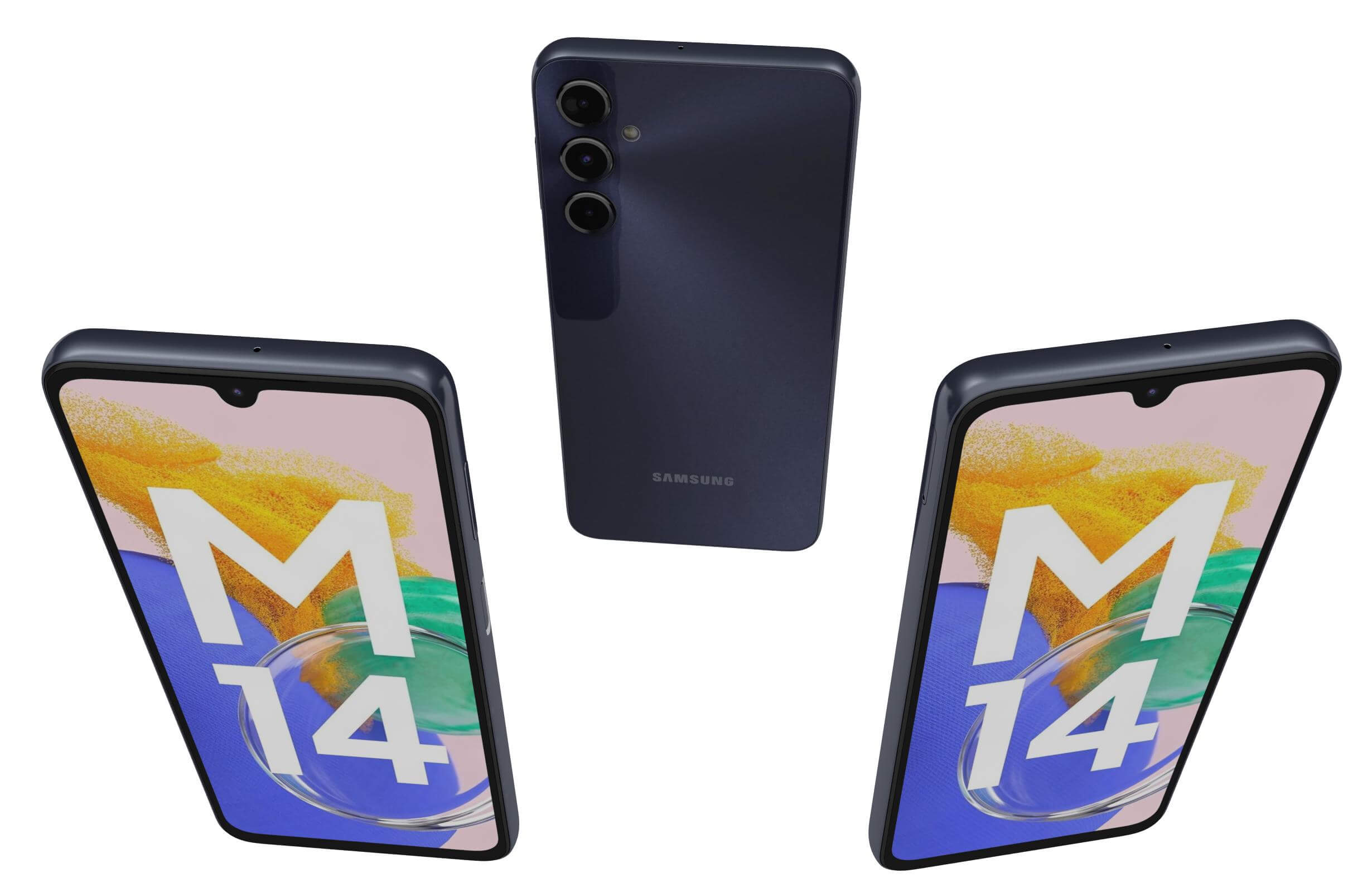 Samsung Galaxy M14 4G Black - 3D Model by Rever_Art