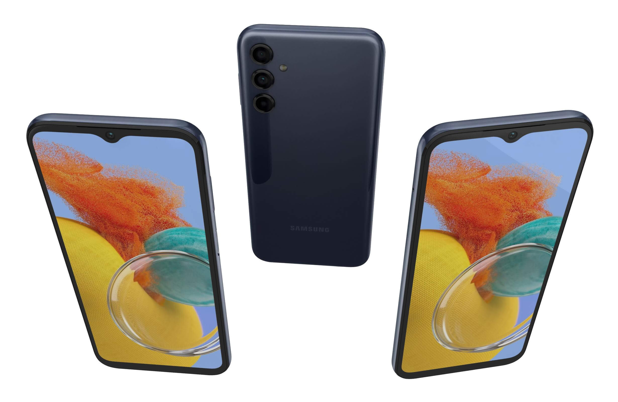 Samsung Galaxy M14 All Colors - 3D Model by Rever_Art