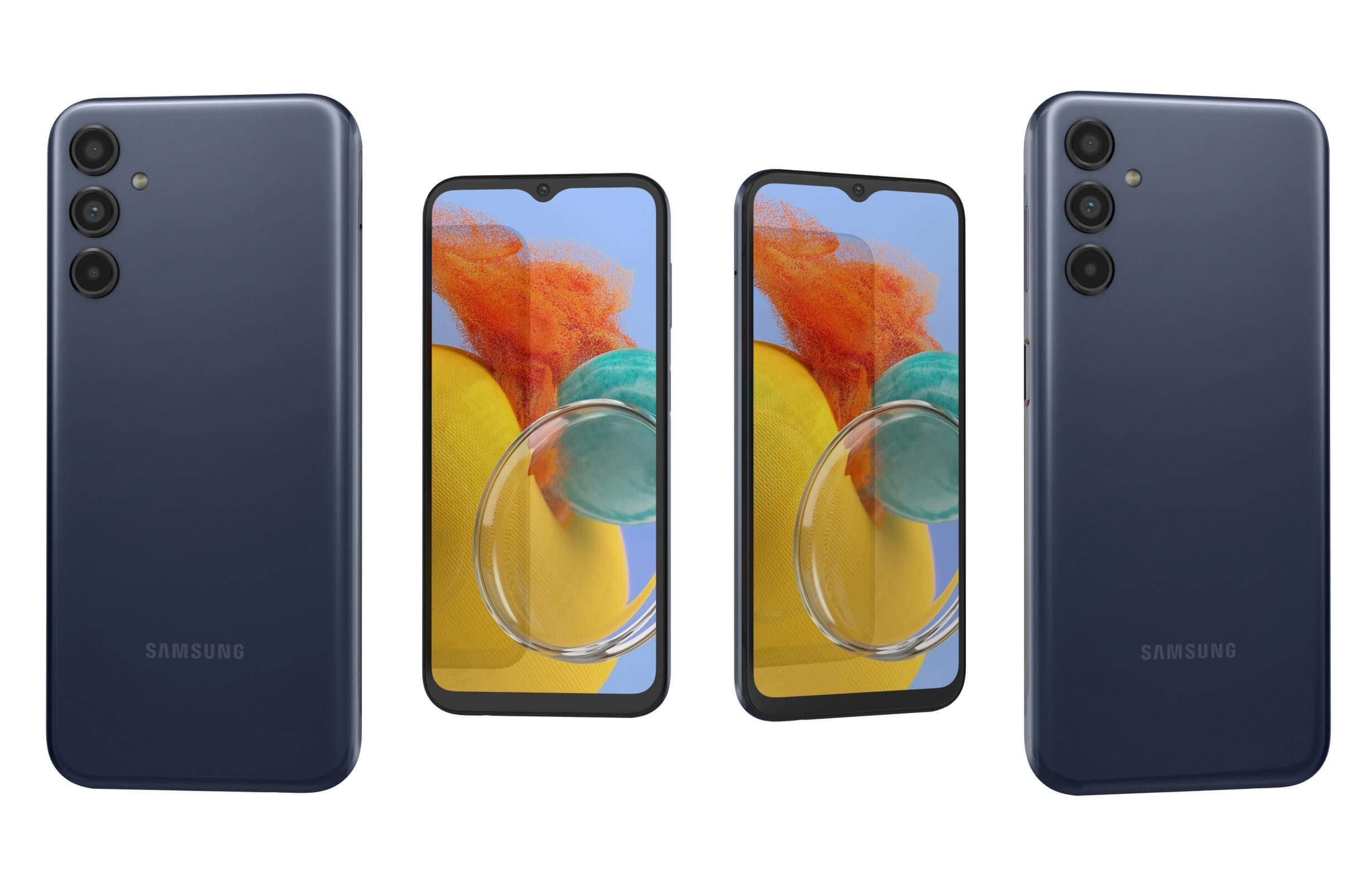 Samsung Galaxy M14 All Colors - 3D Model by Rever_Art