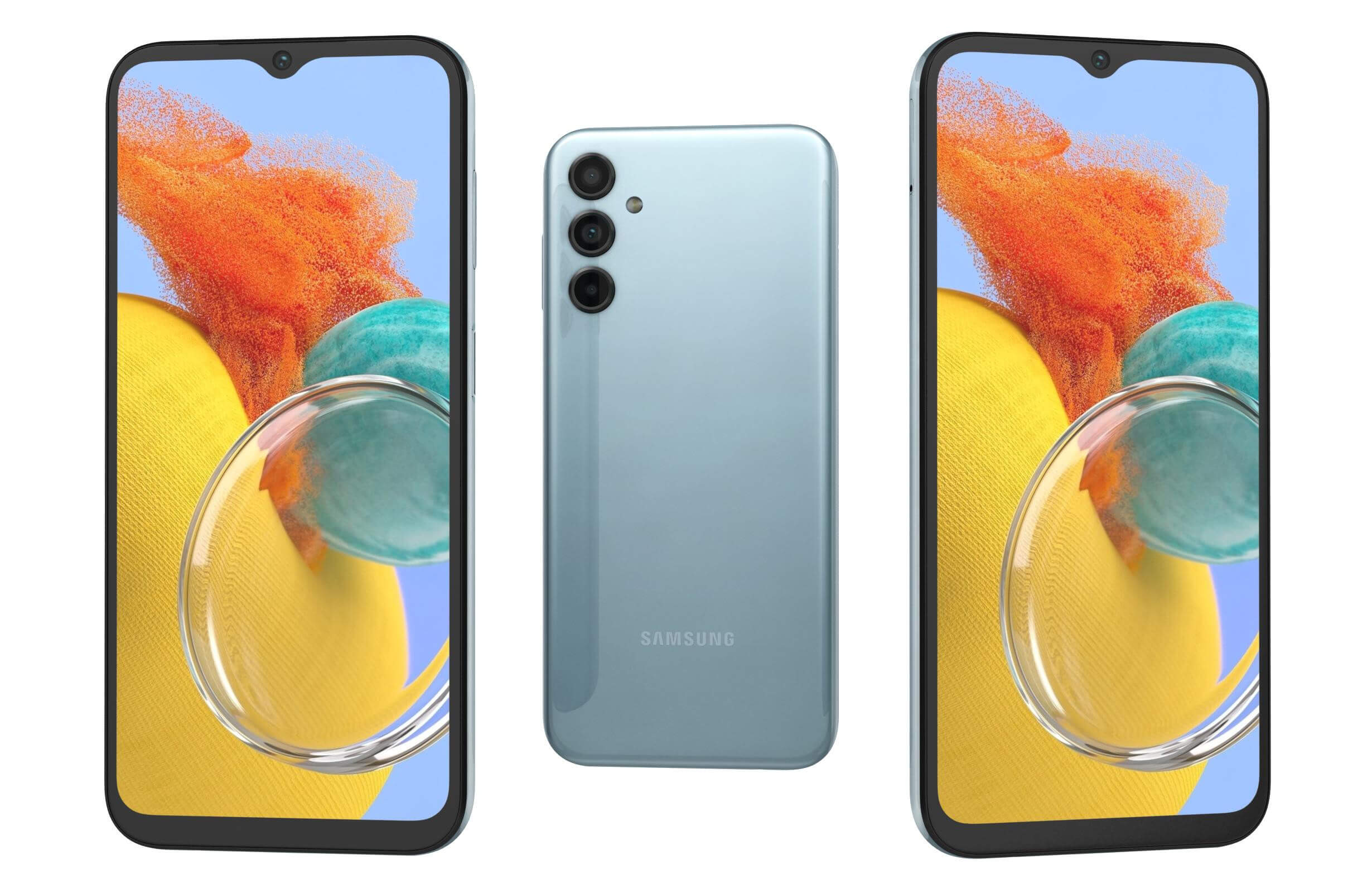 Samsung Galaxy M14 All Colors - 3D Model by Rever_Art
