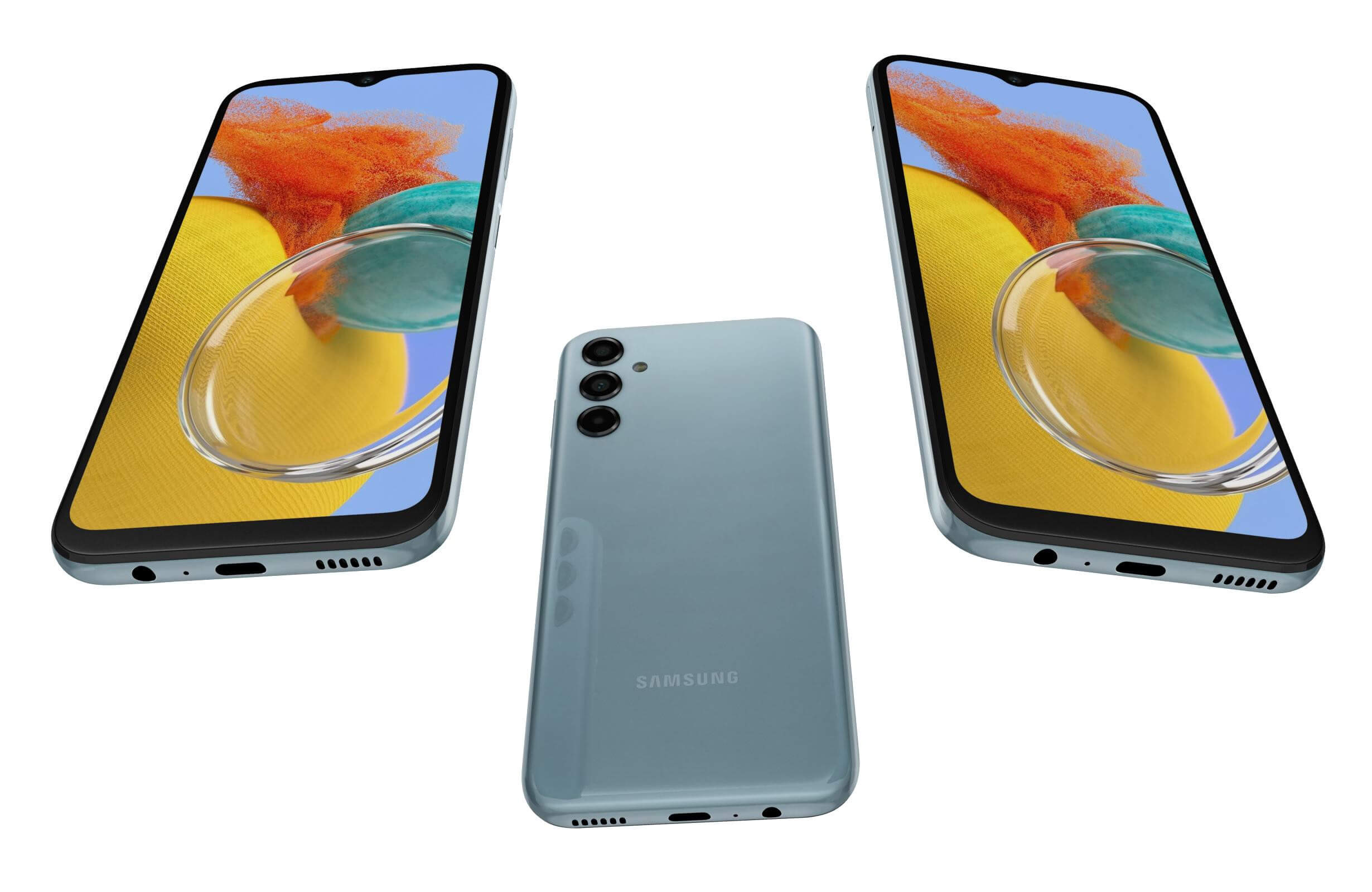 Samsung Galaxy M14 All Colors - 3D Model by Rever_Art