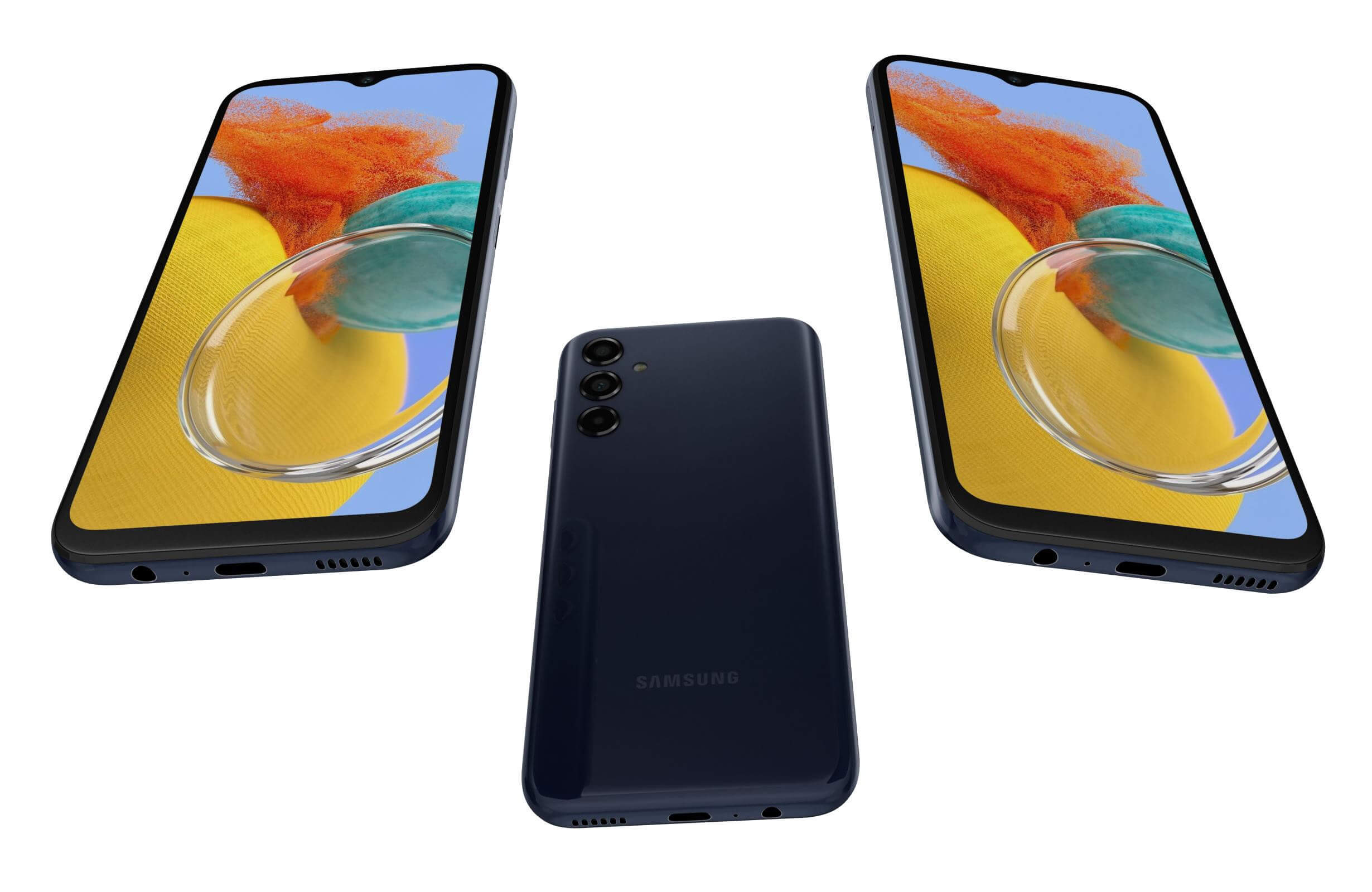 Samsung Galaxy M14 Black - 3D Model by Rever_Art