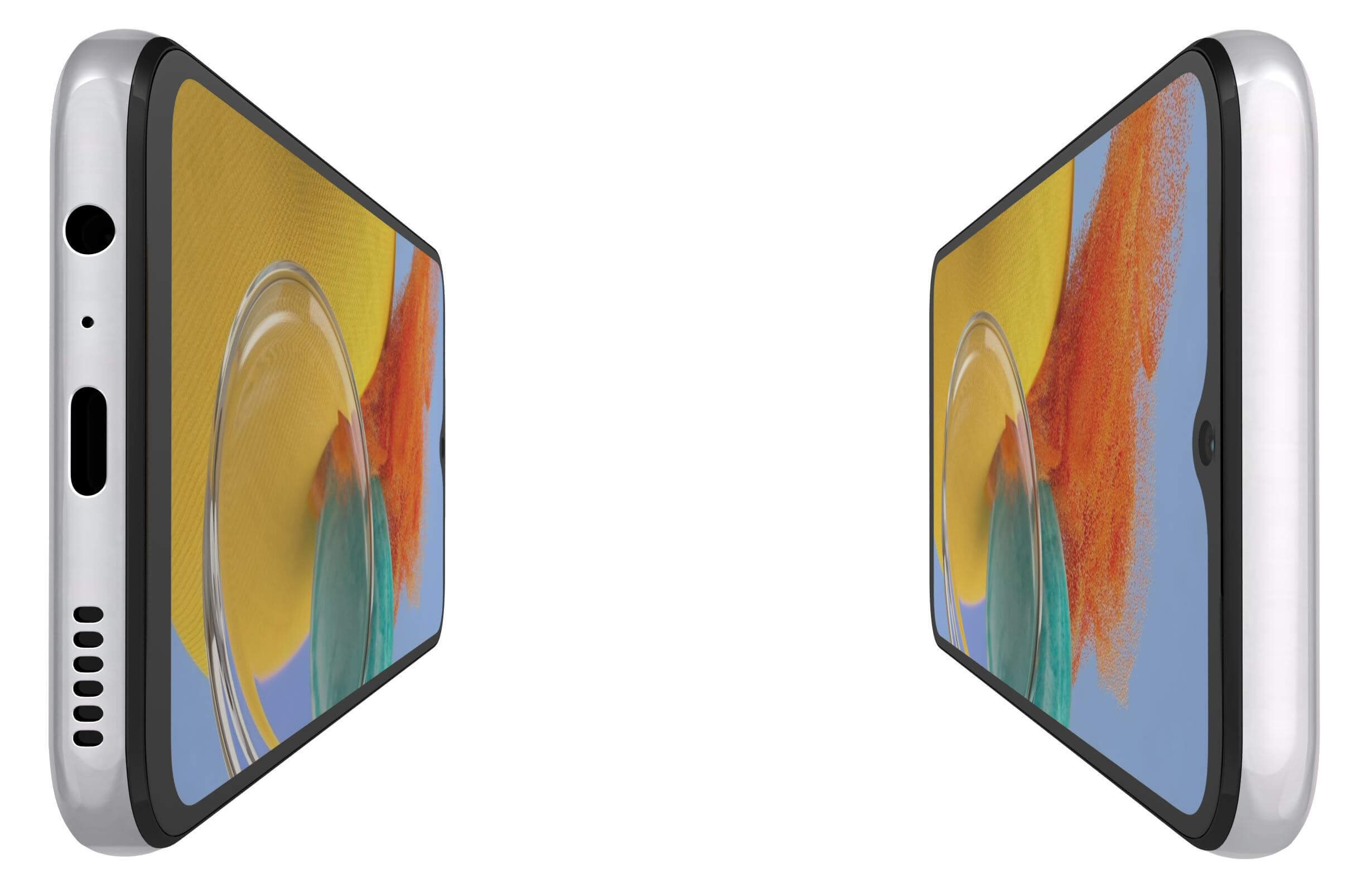 Samsung Galaxy M14 White - 3D Model by Rever_Art