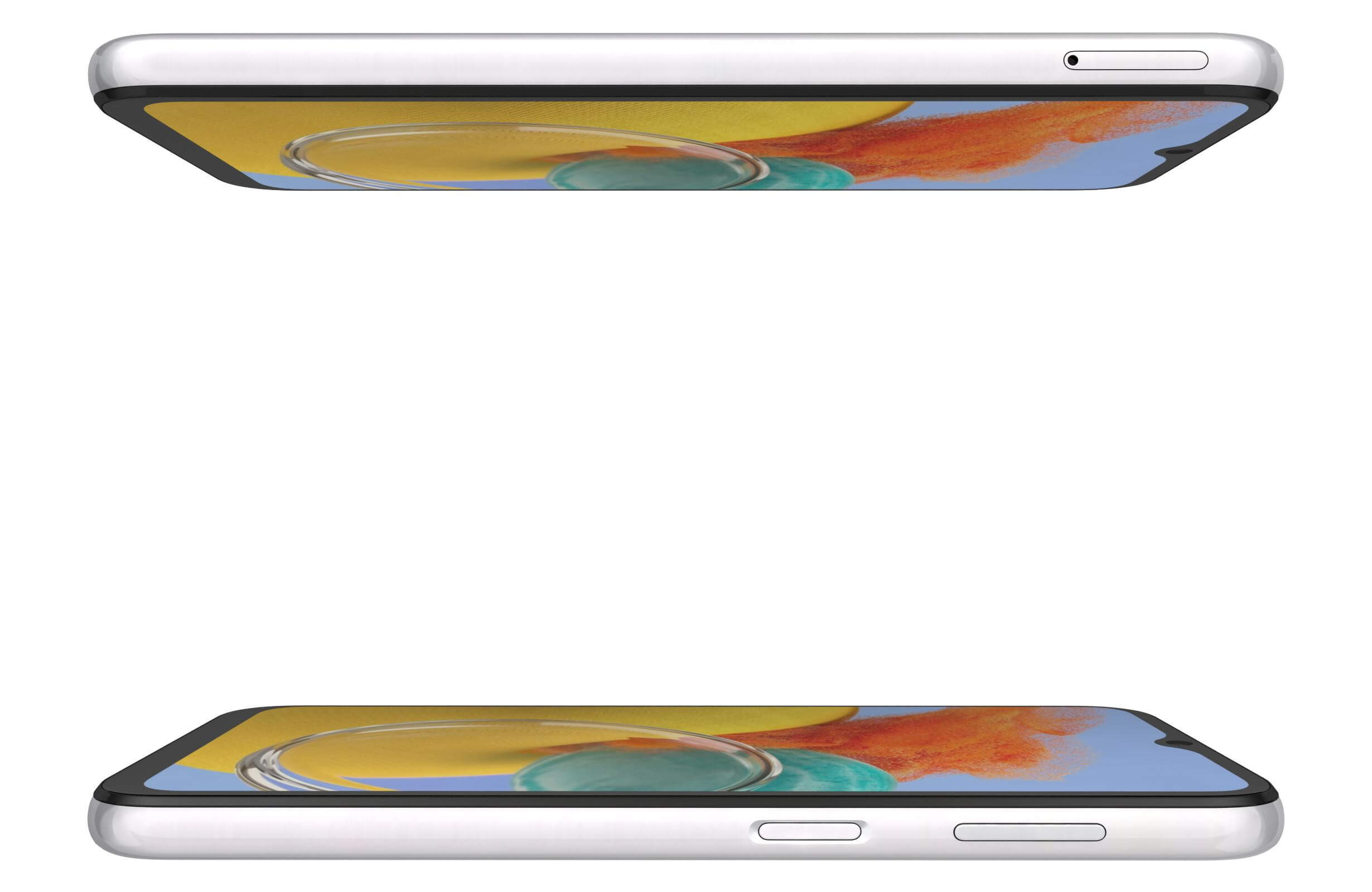 Samsung Galaxy M14 White - 3D Model by Rever_Art