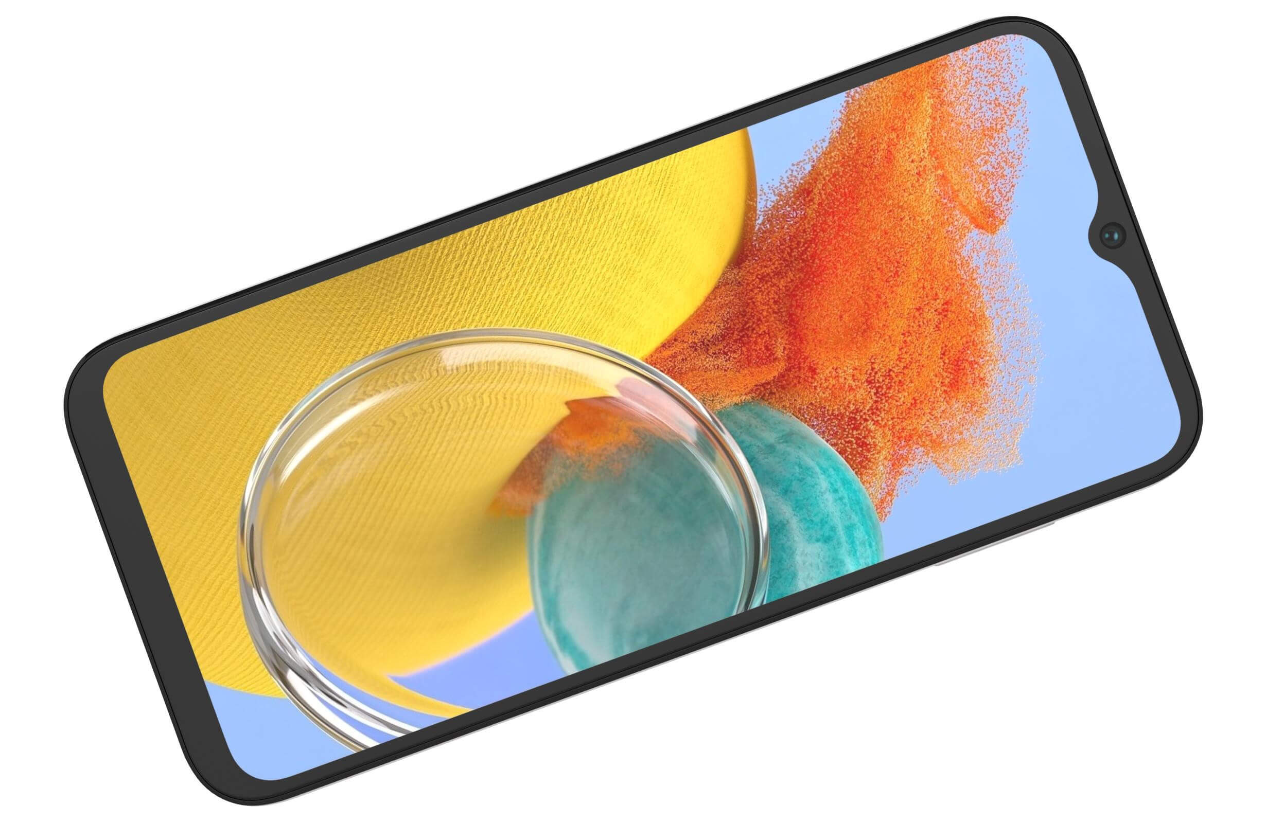 Samsung Galaxy M14 White - 3D Model by Rever_Art