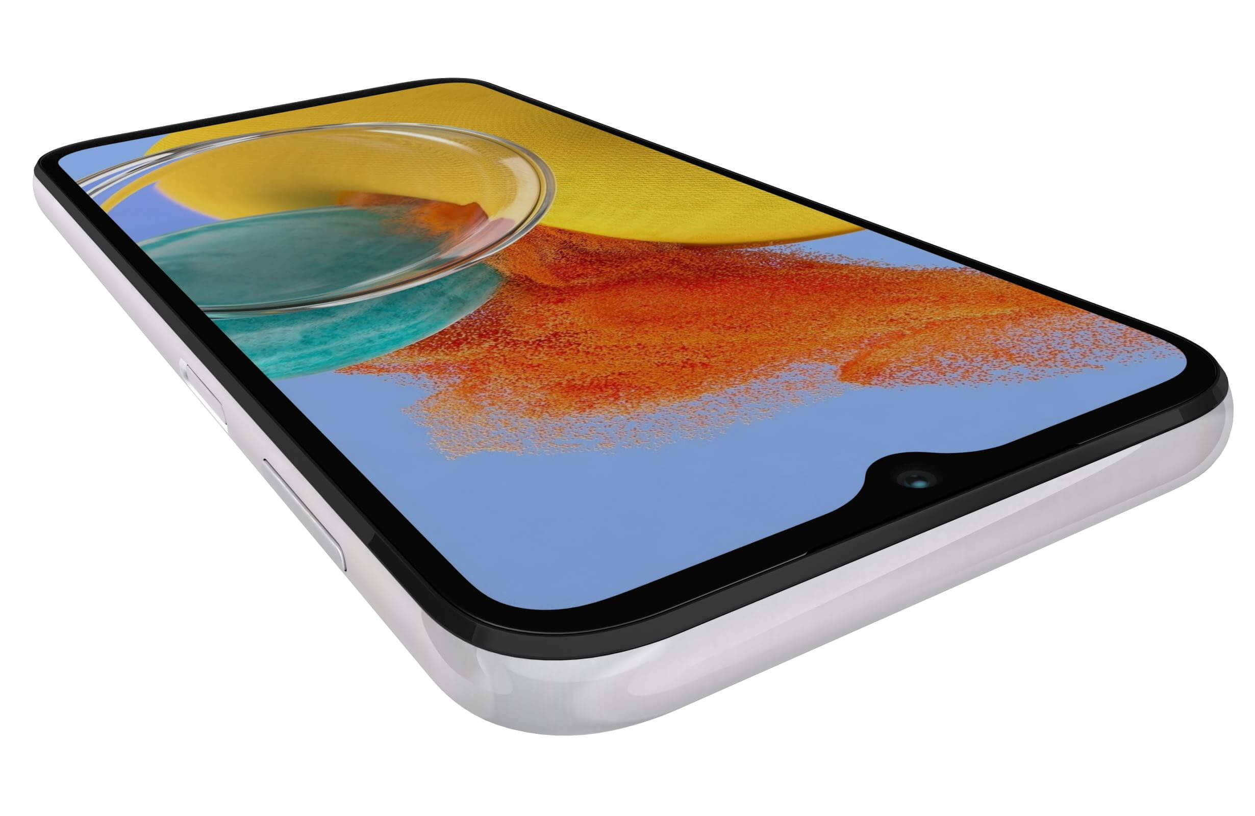 Samsung Galaxy M14 White - 3D Model by Rever_Art