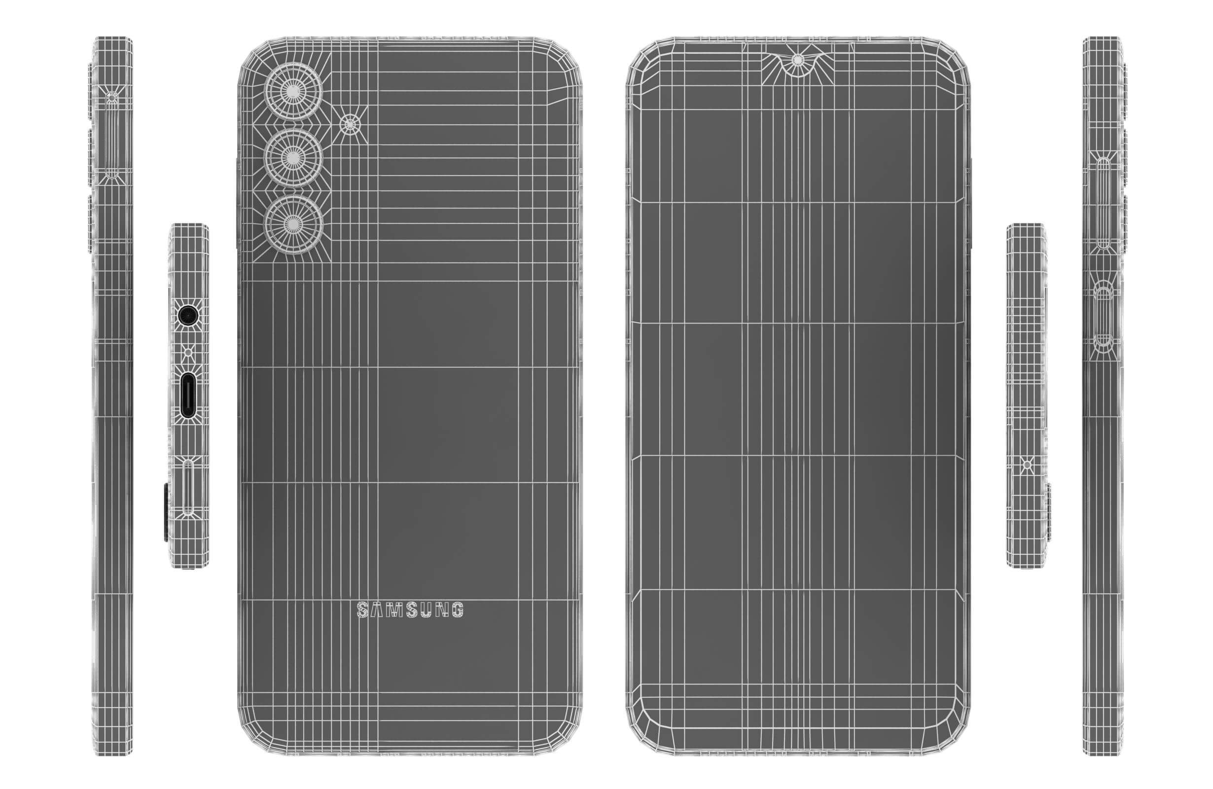 Samsung Galaxy M15 All Colors - 3D Model by Rever_Art