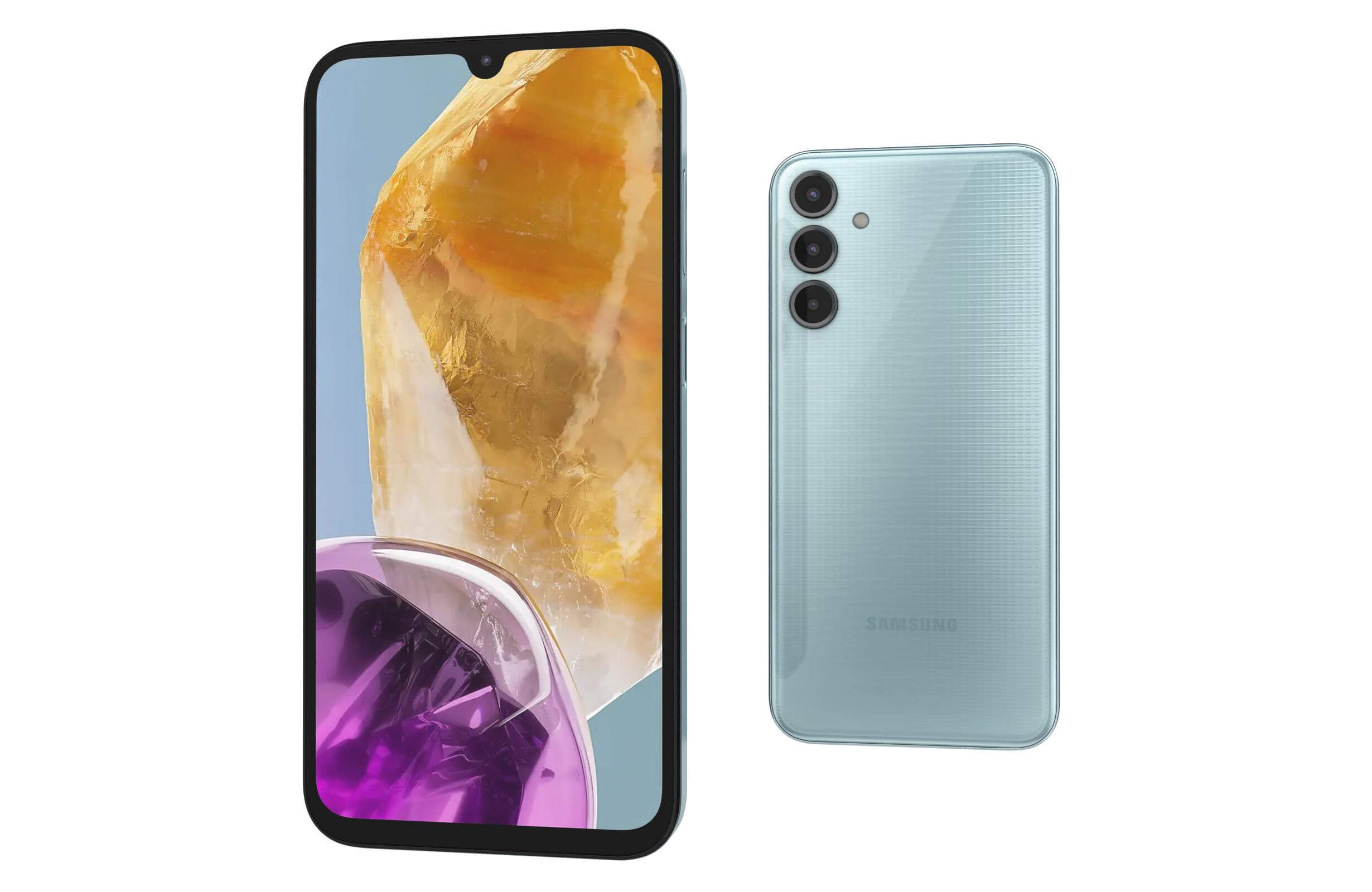 Samsung Galaxy M15 Light Blue - 3D Model by Rever_Art