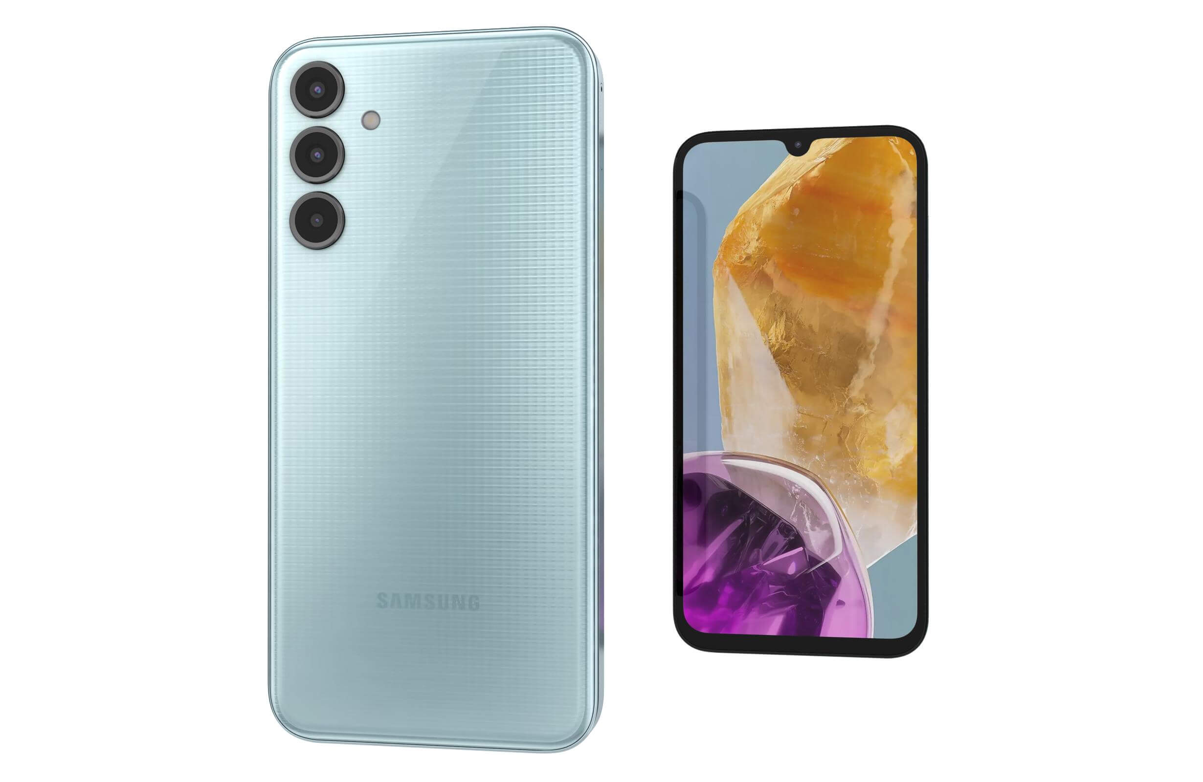 Samsung Galaxy M15 Light Blue - 3D Model by Rever_Art