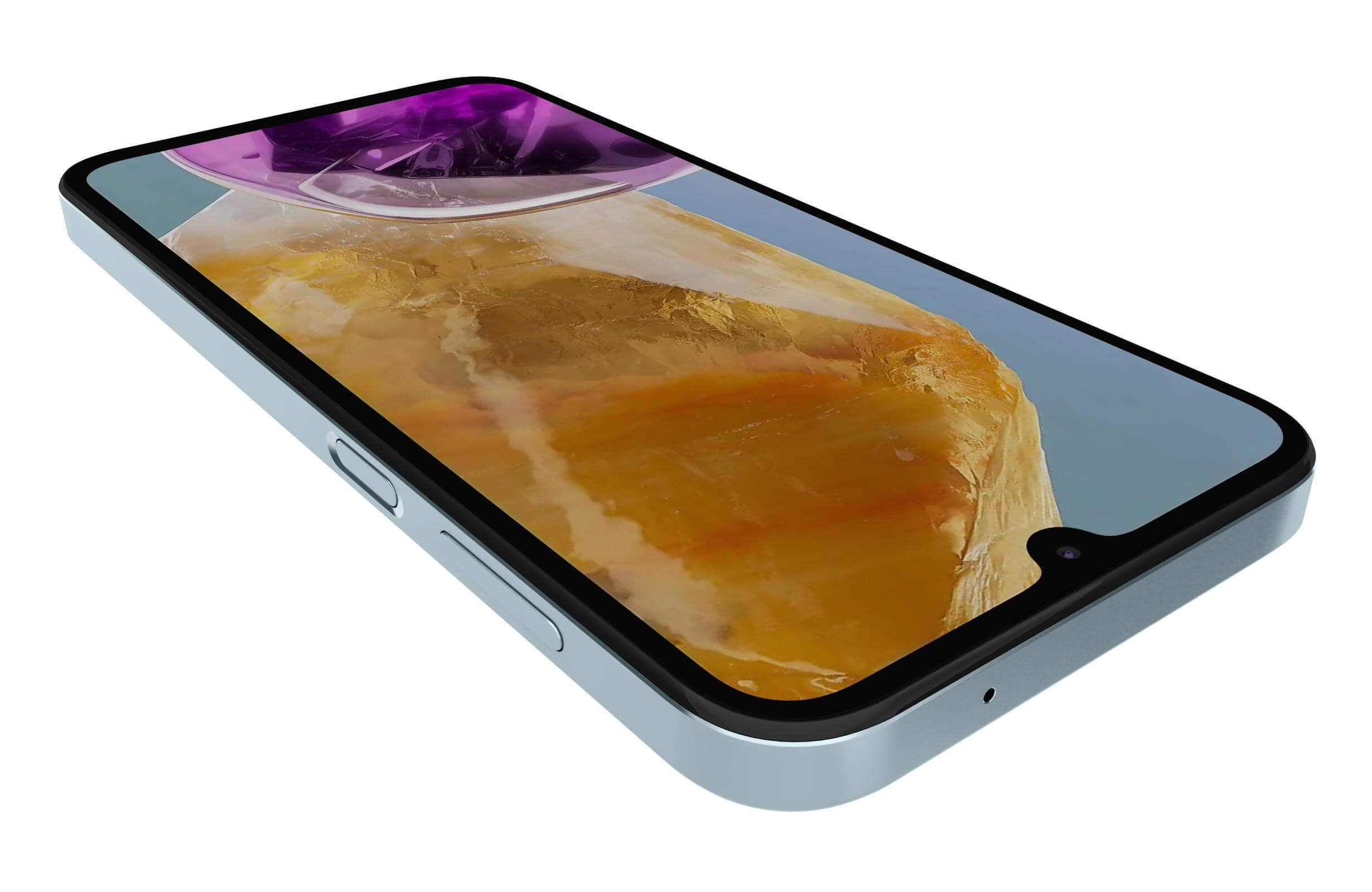 Samsung Galaxy M15 Light Blue - 3D Model by Rever_Art