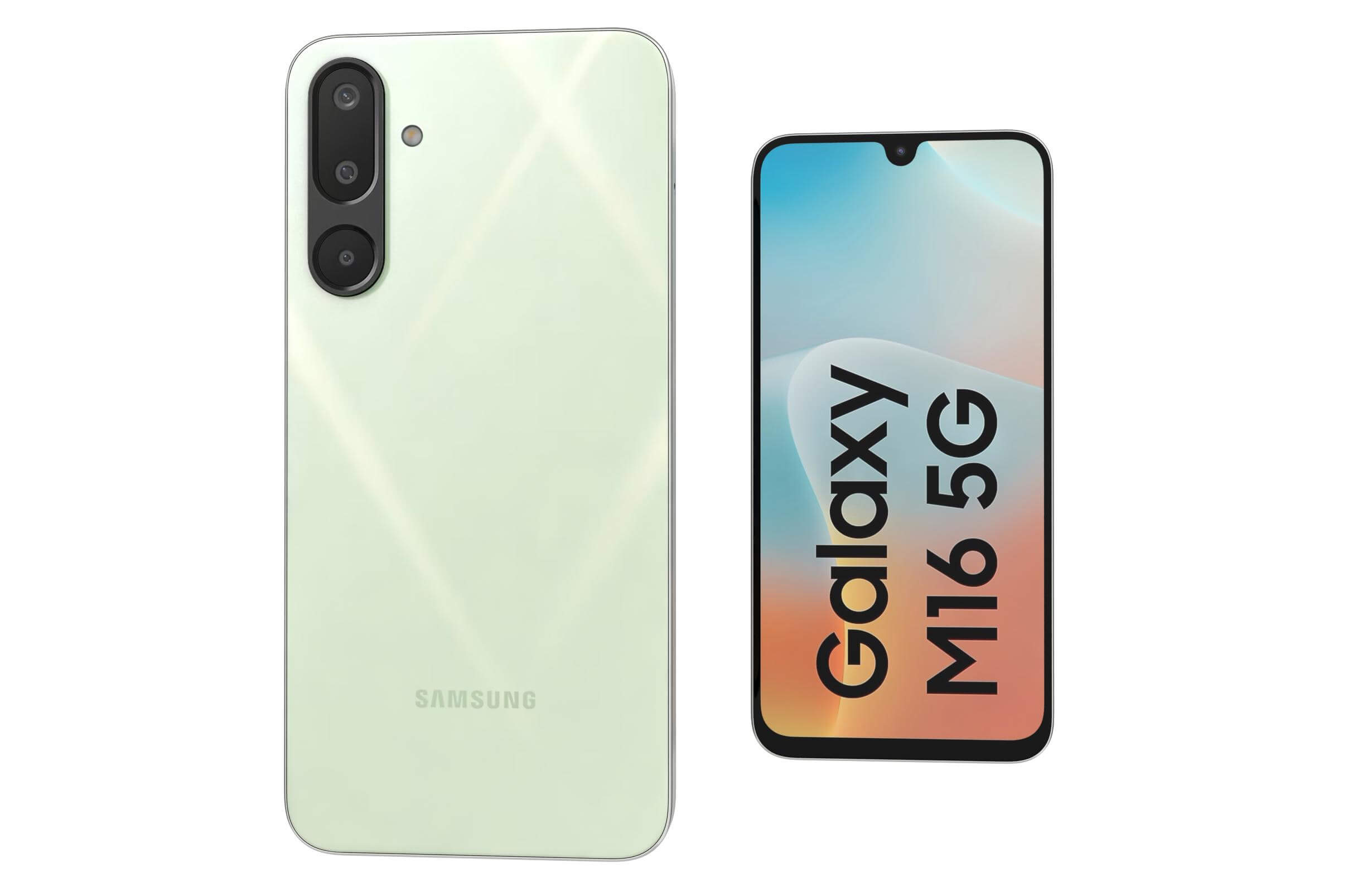 Samsung Galaxy M16 Mint Green - 3D Model by Rever_Art