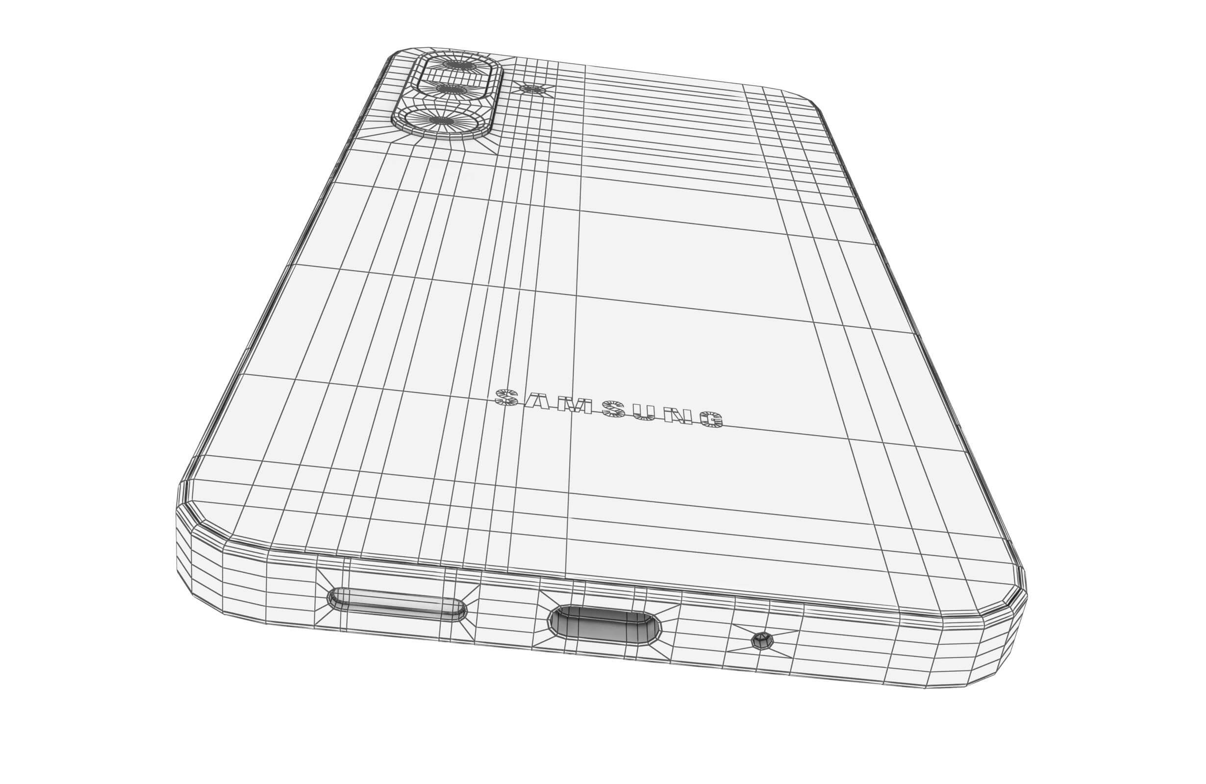 Samsung Galaxy M16 Mint Green - 3D Model by Rever_Art