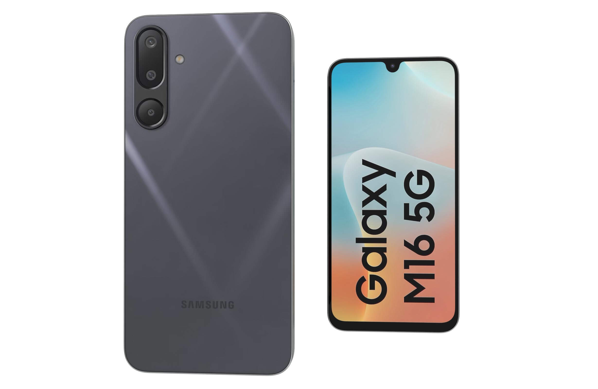 Samsung Galaxy M16 Thunder Black - 3D Model by Rever_Art