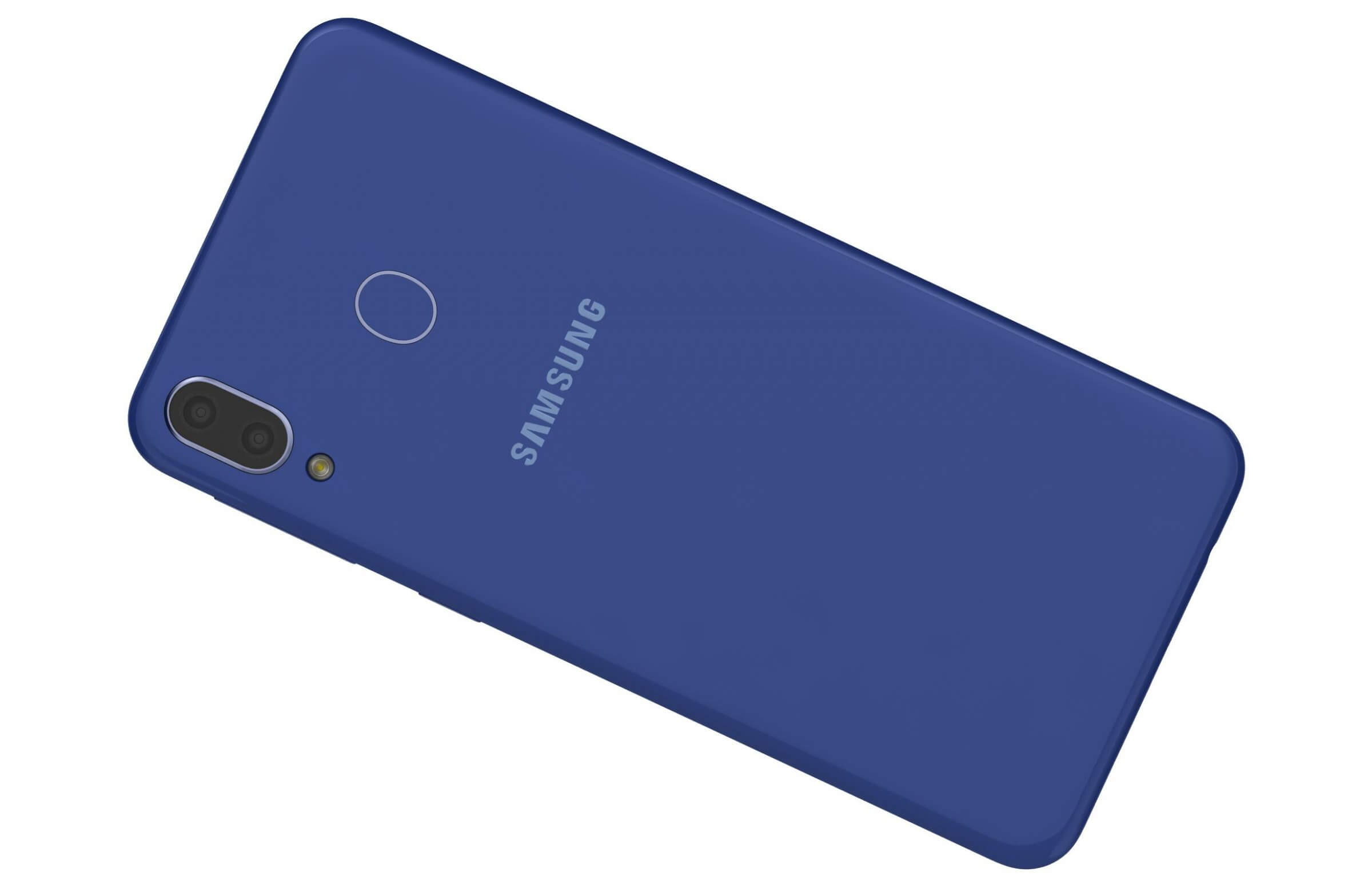 Samsung Galaxy M20 Blue - 3D Model by Rever_Art
