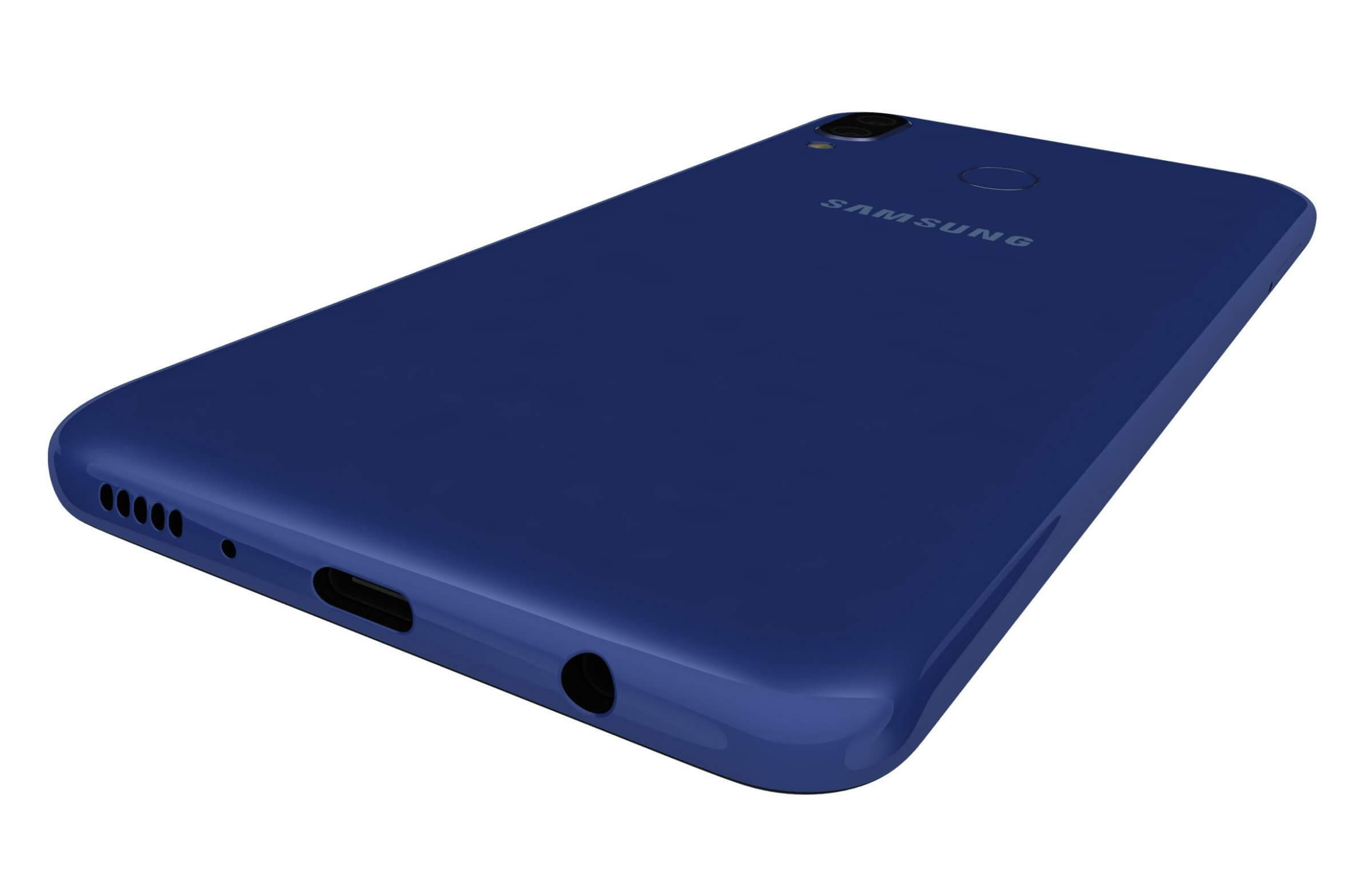 Samsung Galaxy M20 Blue - 3D Model by Rever_Art