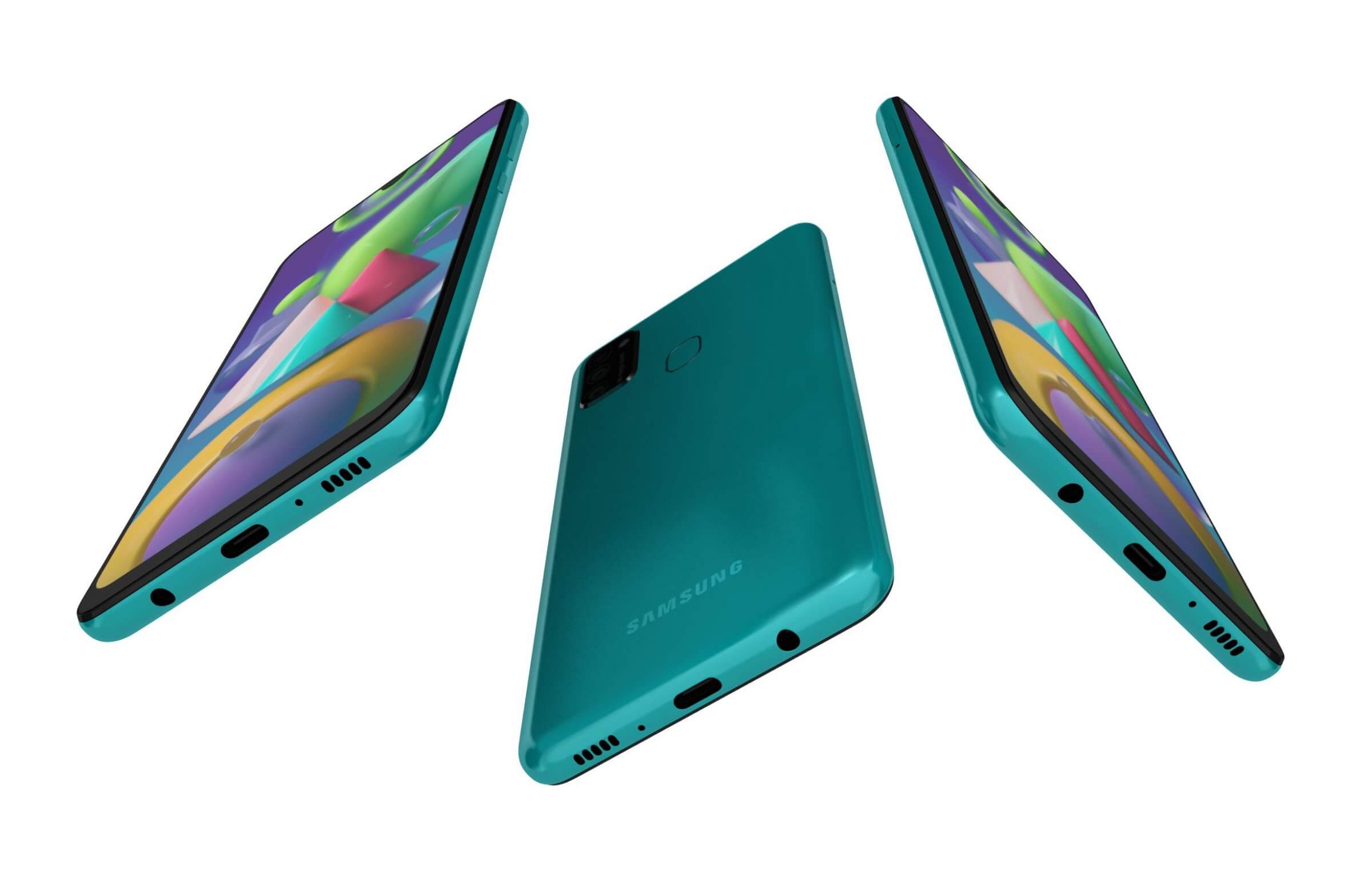 Samsung Galaxy M21 All Colors - 3D Model by Rever_Art