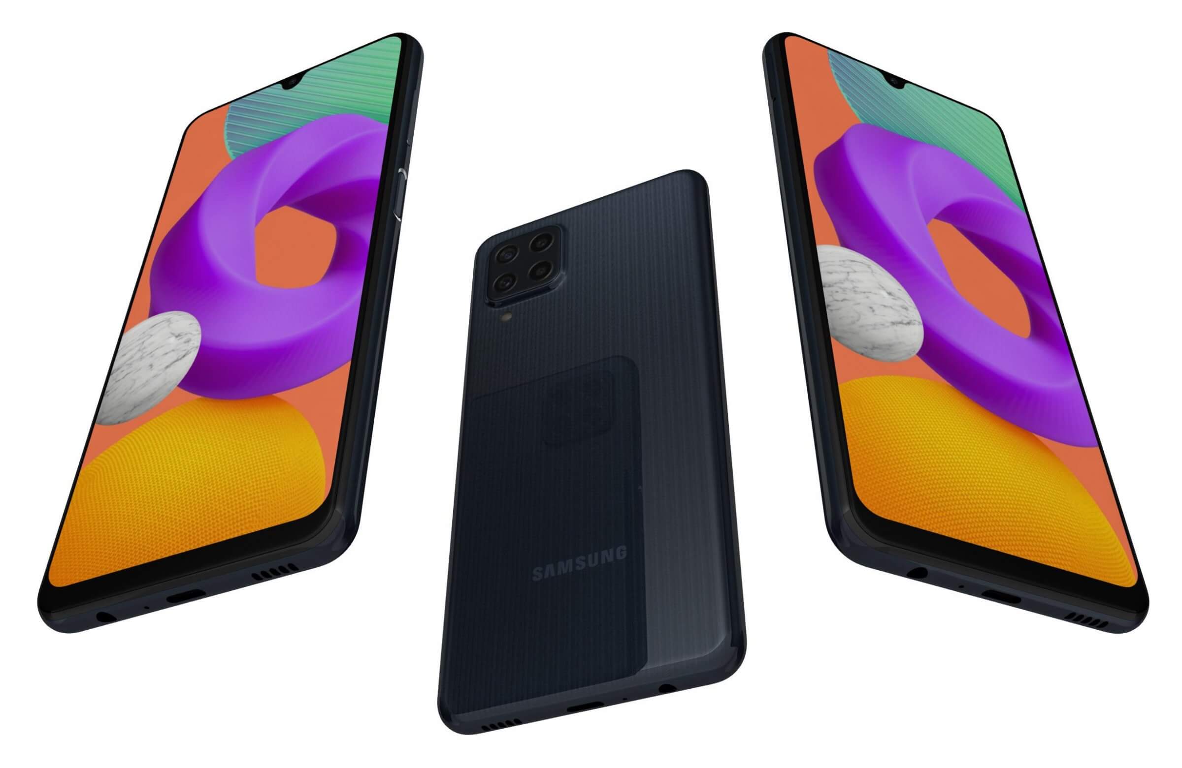 Samsung Galaxy M22 Black - 3D Model by Rever_Art