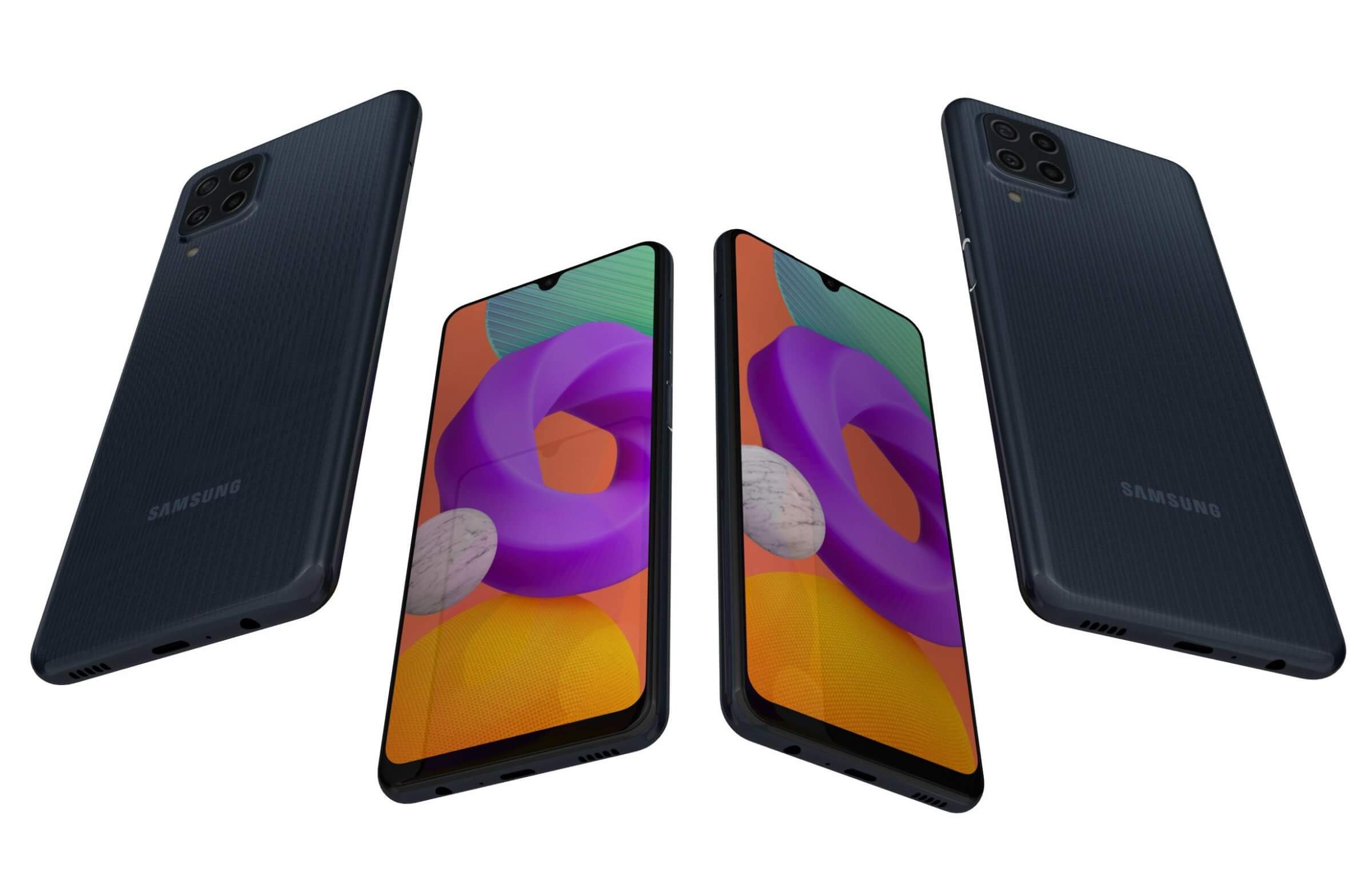 Samsung Galaxy M22 Black - 3D Model by Rever_Art