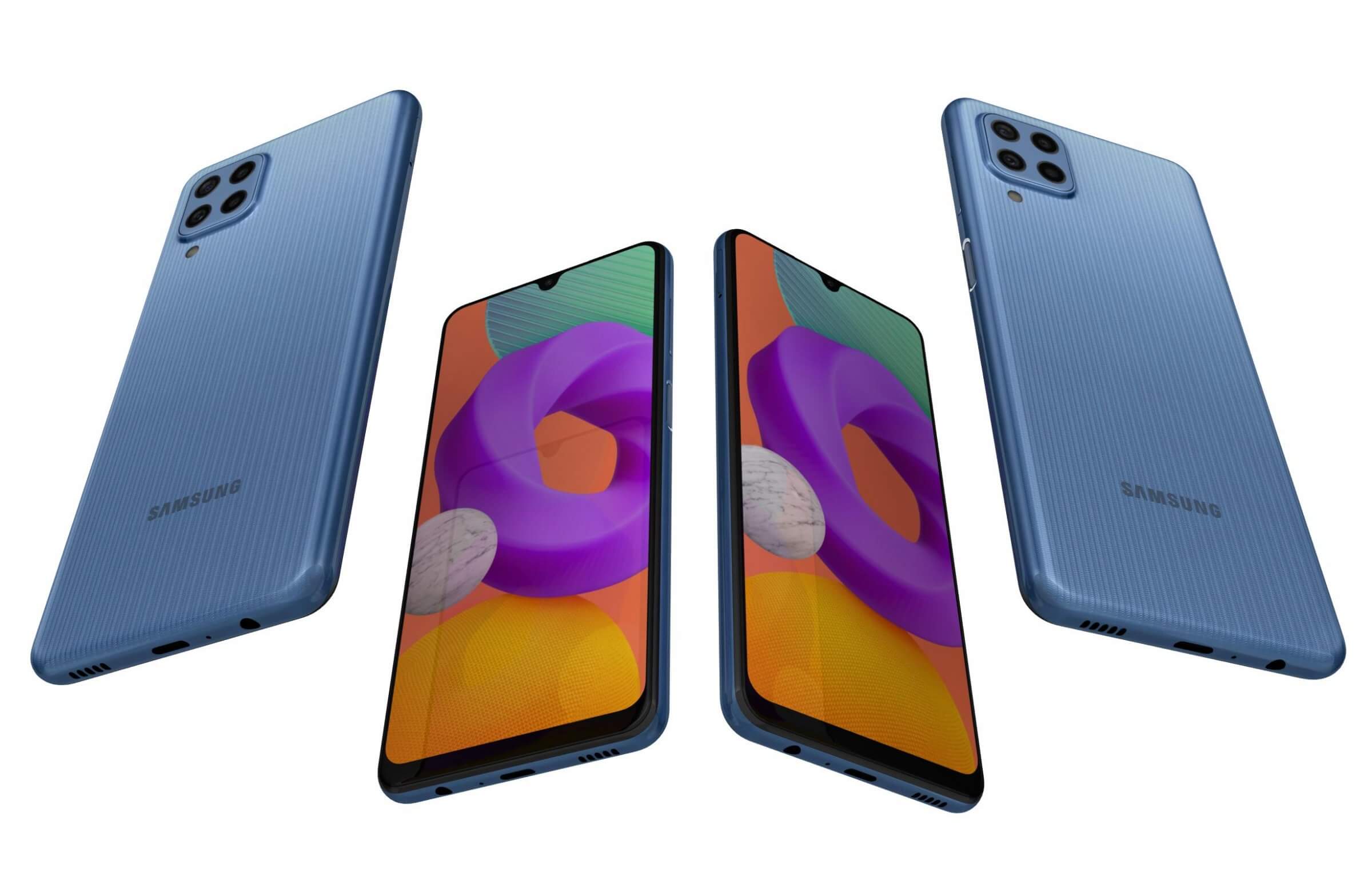 Samsung Galaxy M22 Light Blue - 3D Model by Rever_Art