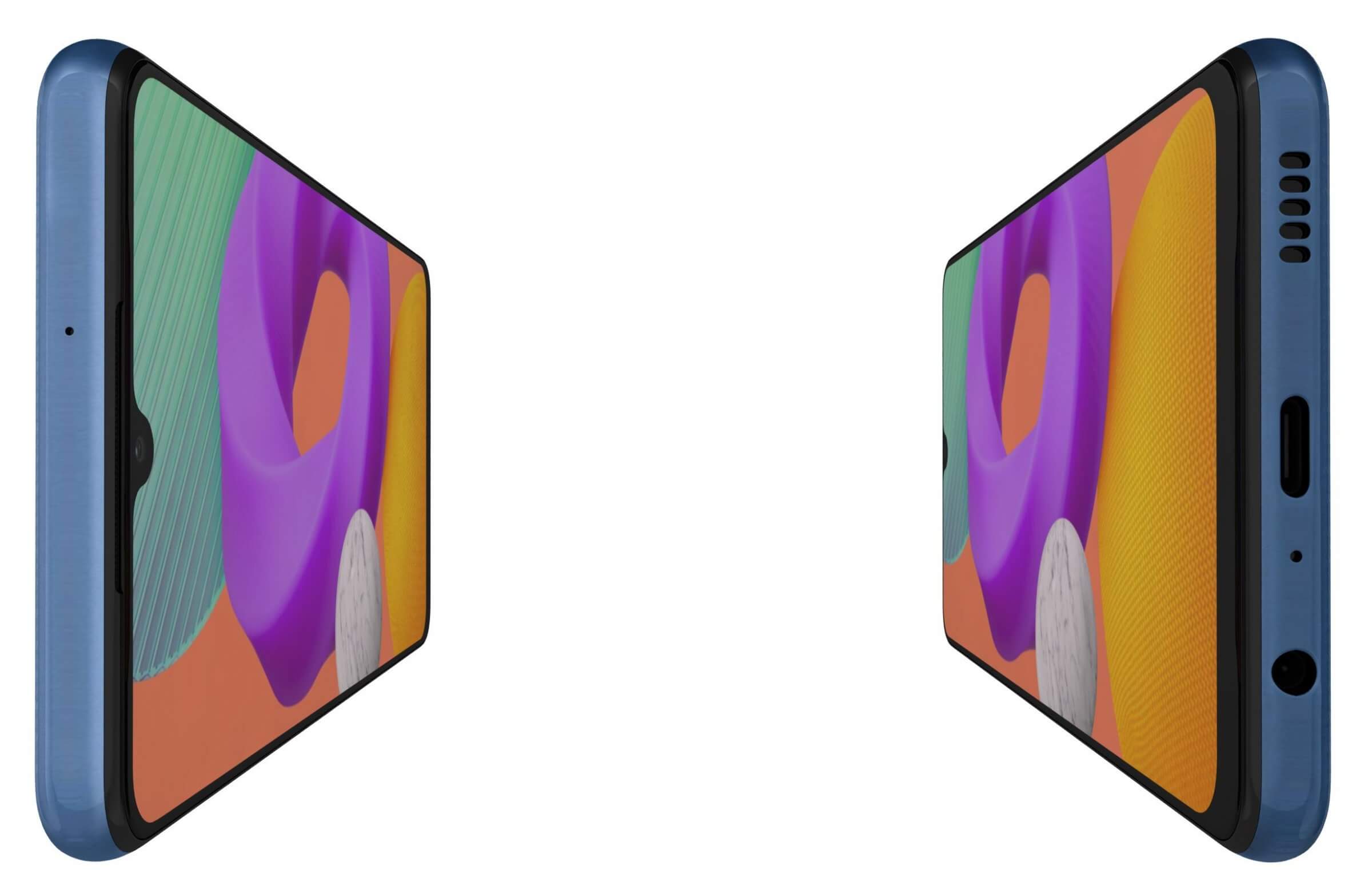 Samsung Galaxy M22 Light Blue - 3D Model by Rever_Art