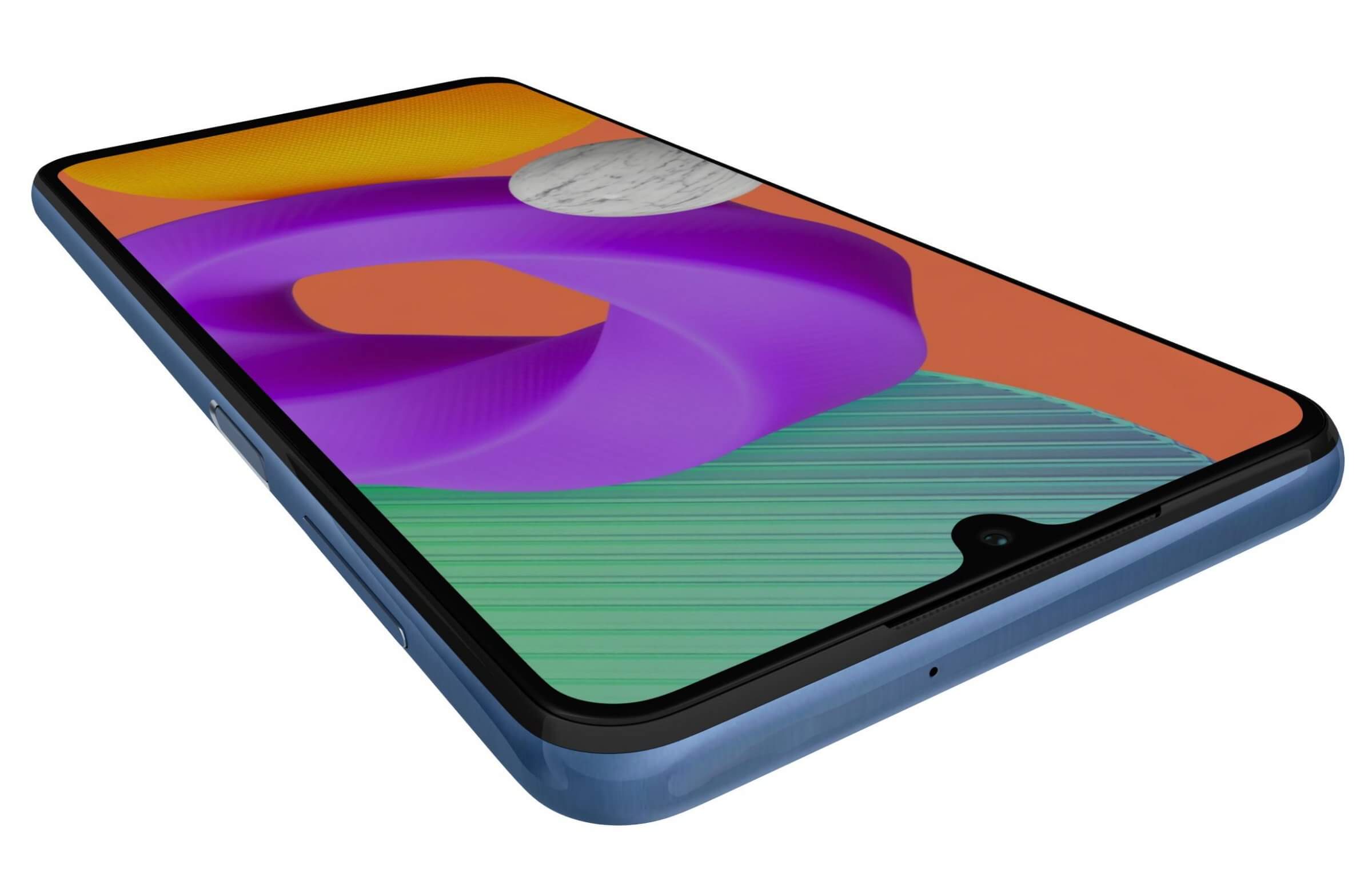 Samsung Galaxy M22 Light Blue - 3D Model by Rever_Art