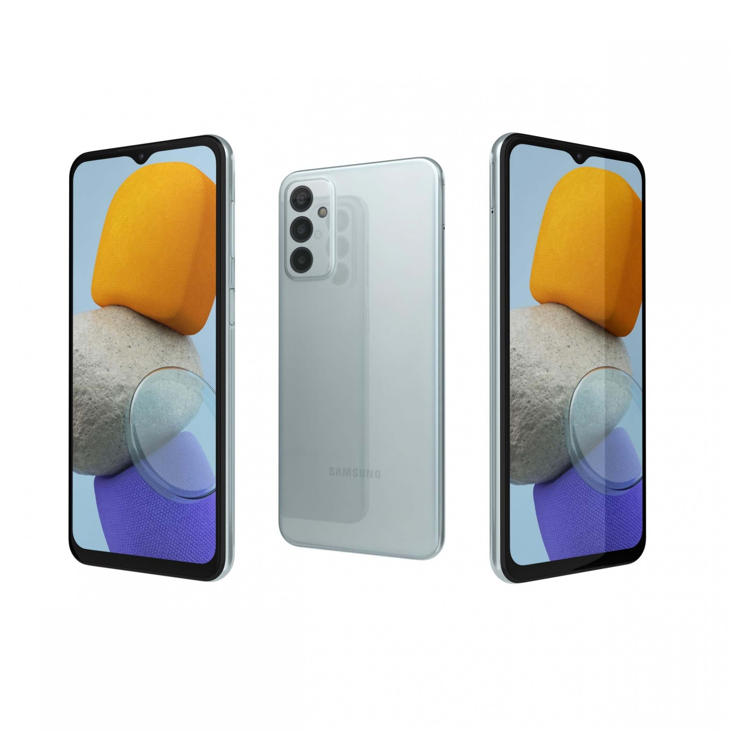 Samsung Galaxy M23 Light Blue - 3D Model by Rever_Art