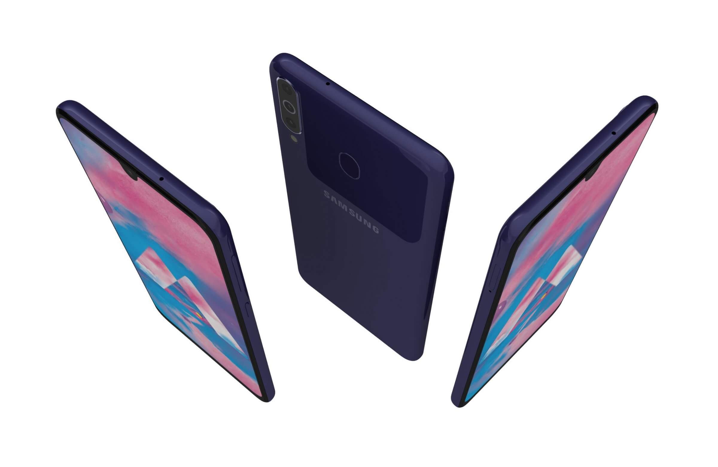 Samsung Galaxy M30 All Colors - 3D Model by Rever_Art