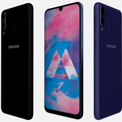 Samsung Galaxy M30 All Colors - 3D Model by Rever_Art