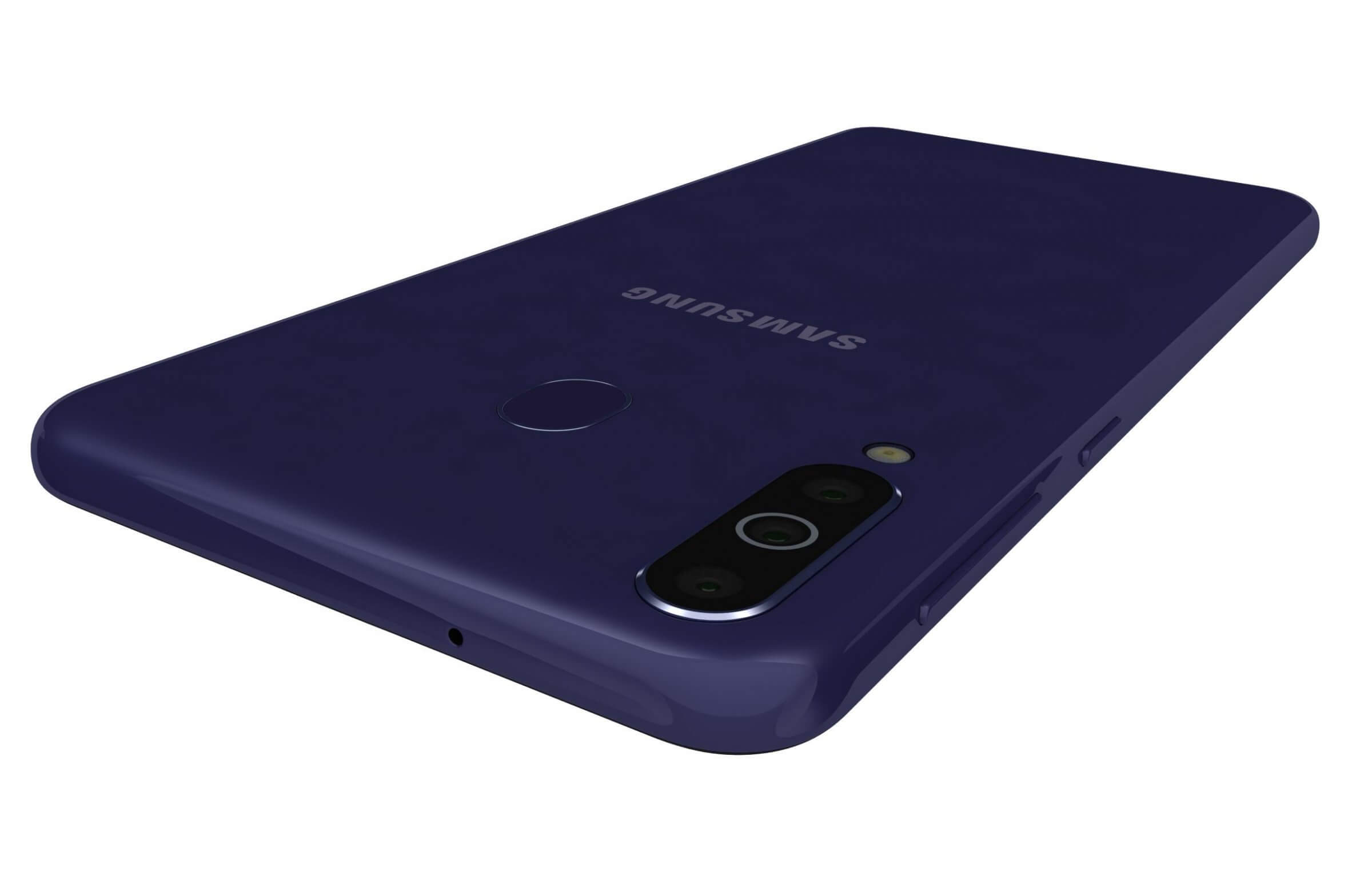 Samsung Galaxy M30 Blue - 3D Model by Rever_Art