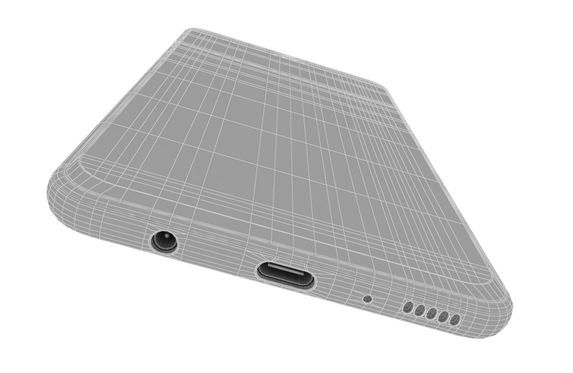 Samsung Galaxy M30 Blue - 3D Model by Rever_Art