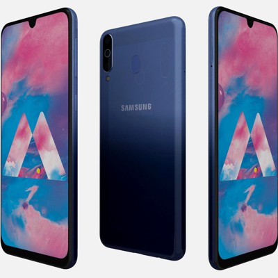 Samsung Galaxy M30 Gradation Blue - 3D Model by Rever_Art