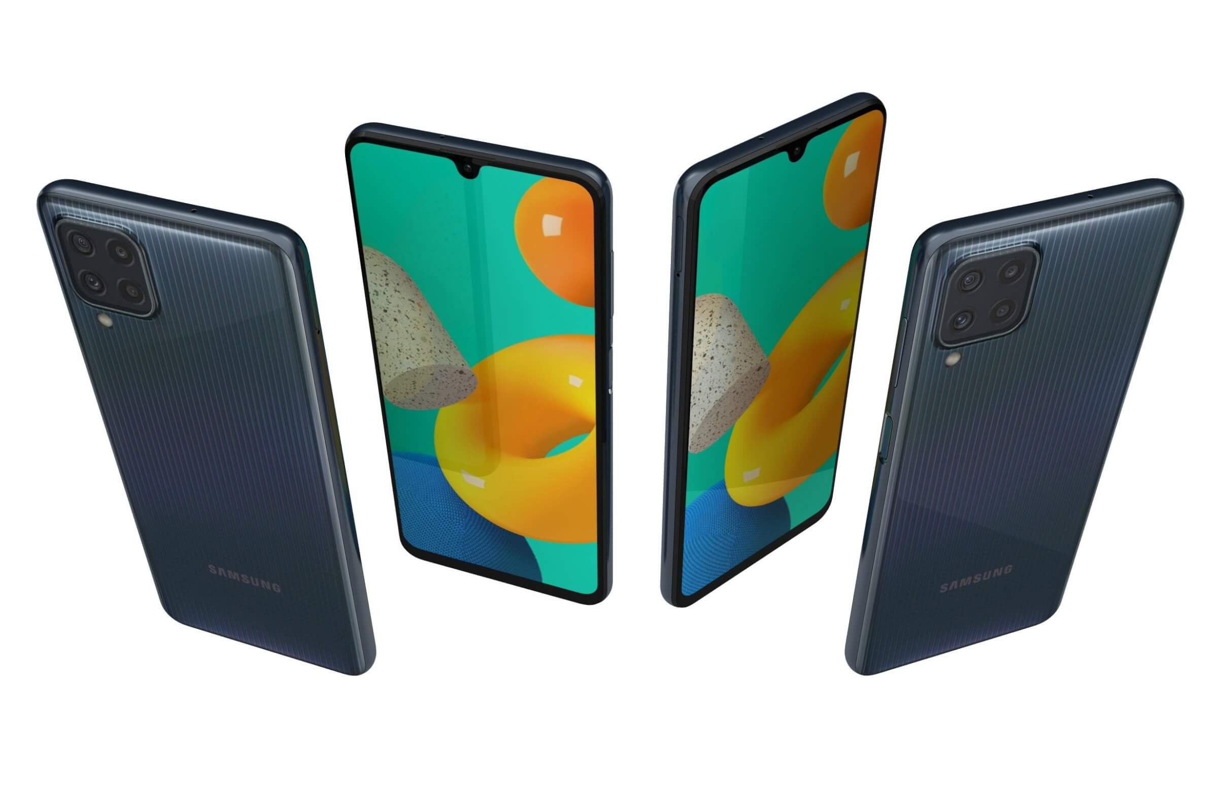 Samsung Galaxy M32 Black - 3D Model by Rever_Art