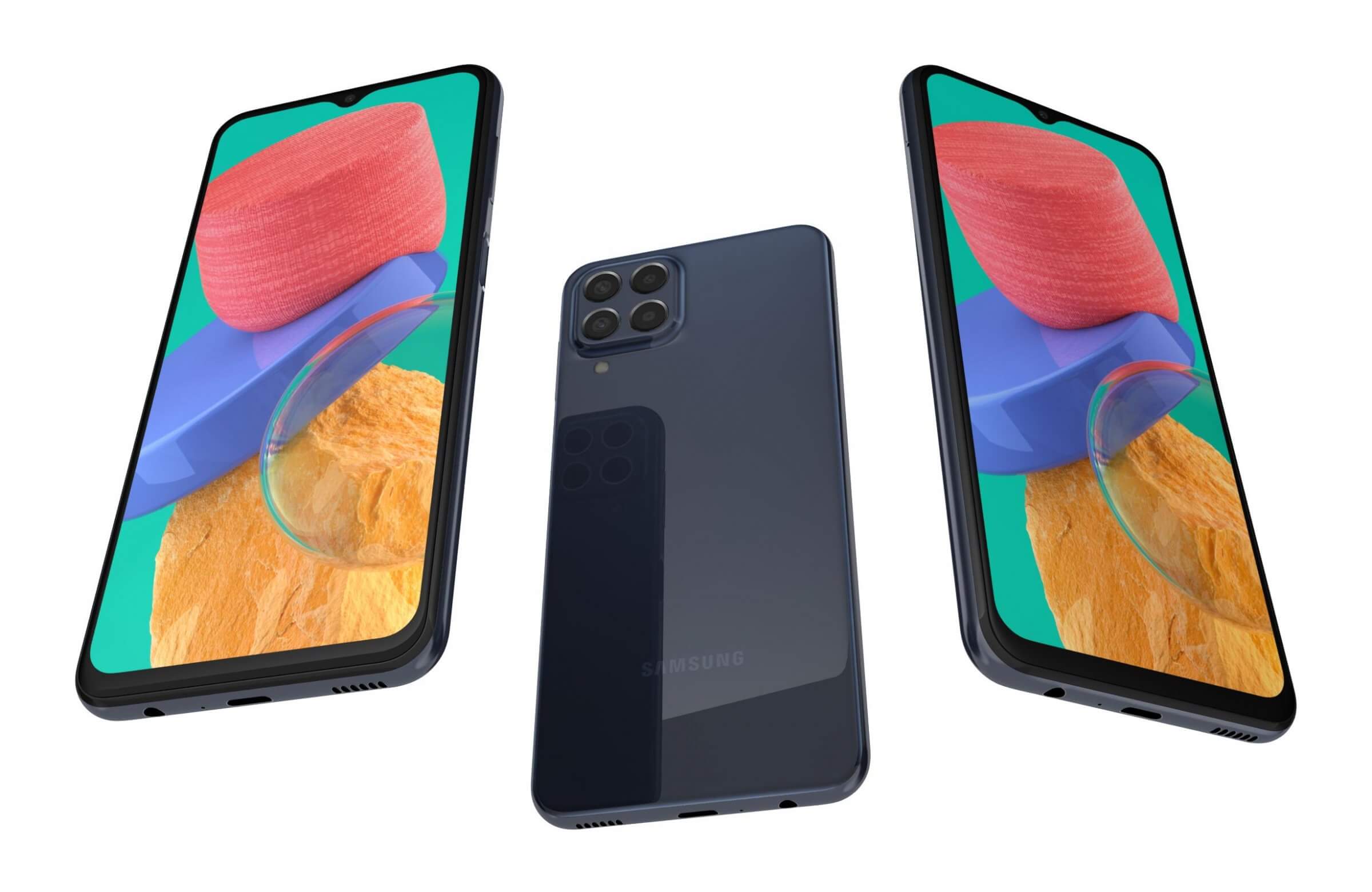 Samsung Galaxy M33 All Colors - 3D Model by Rever_Art