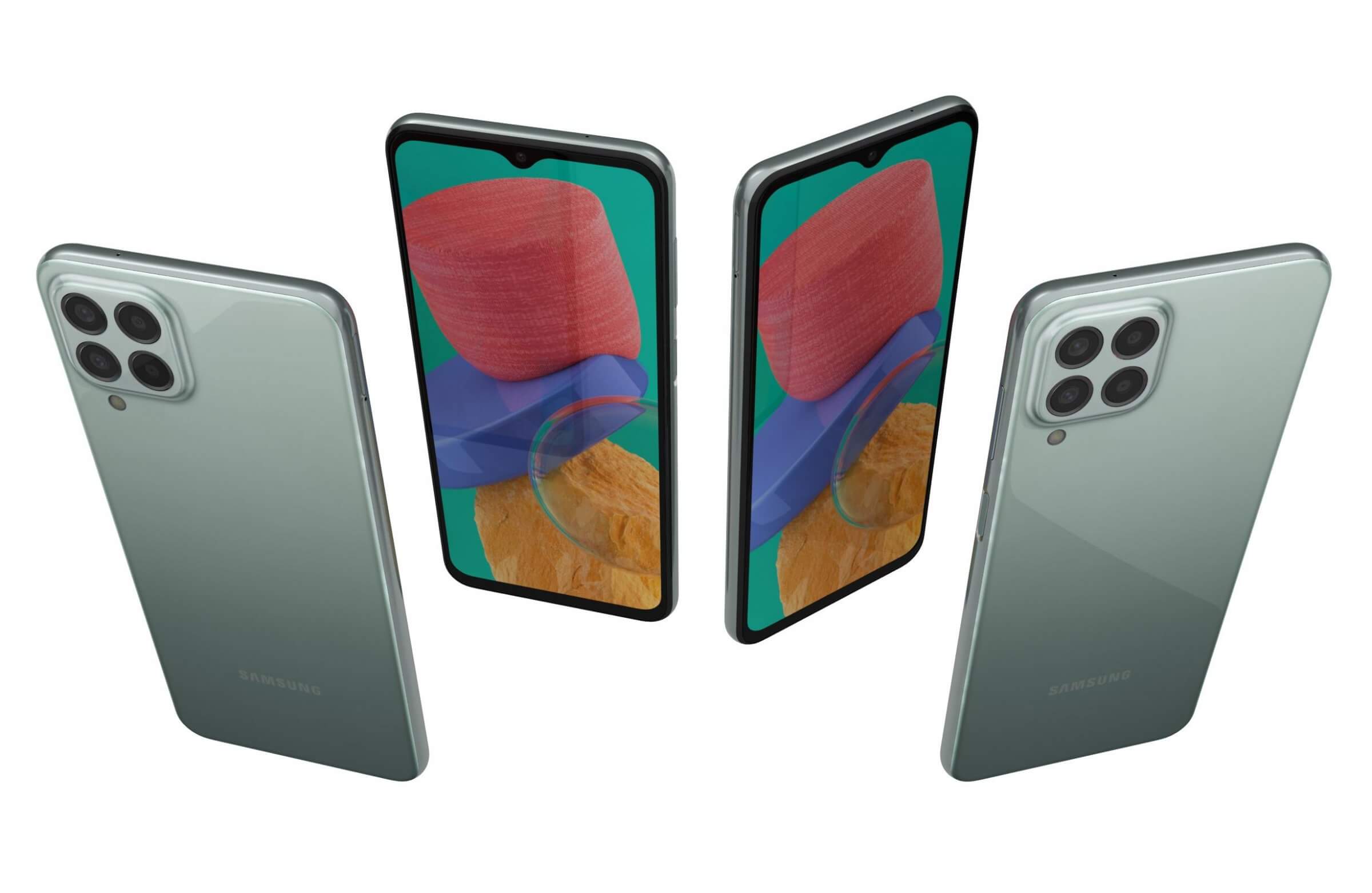 Samsung Galaxy M33 All Colors - 3D Model by Rever_Art