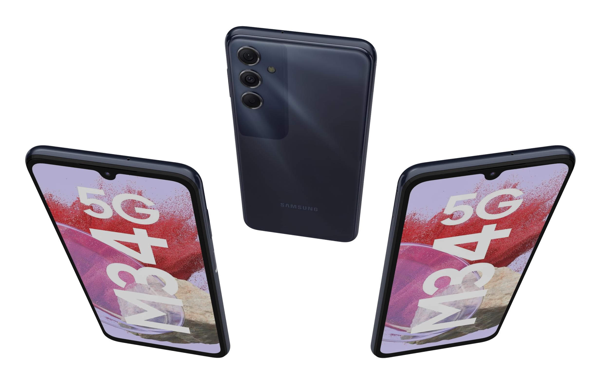 Samsung Galaxy M34 5G All Colors - 3D Model by Rever_Art