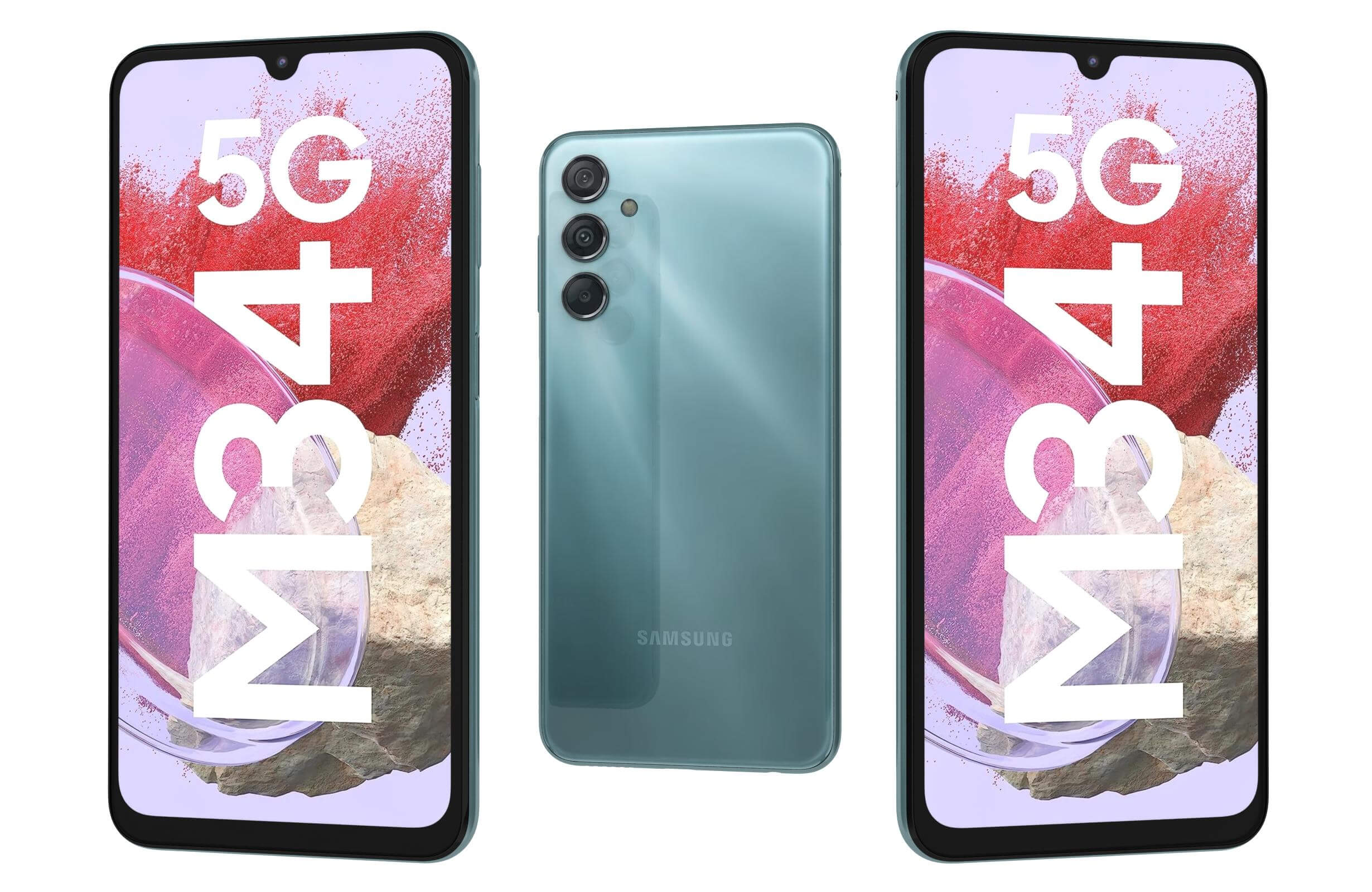 Samsung Galaxy M34 5G All Colors - 3D Model by Rever_Art