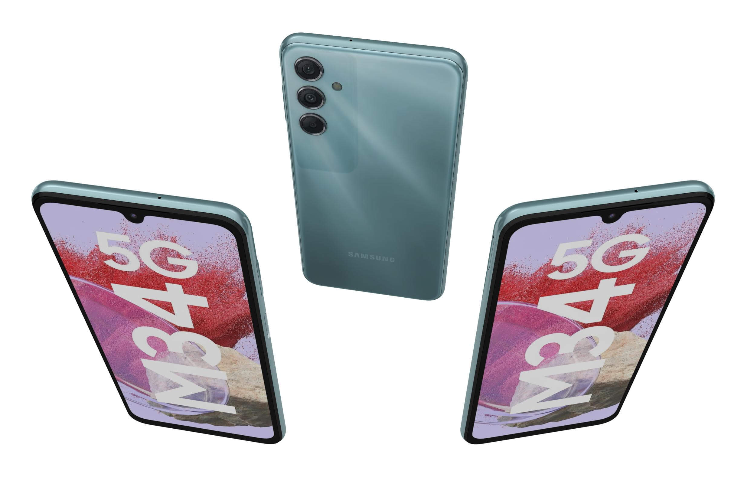 Samsung Galaxy M34 5G All Colors - 3D Model by Rever_Art