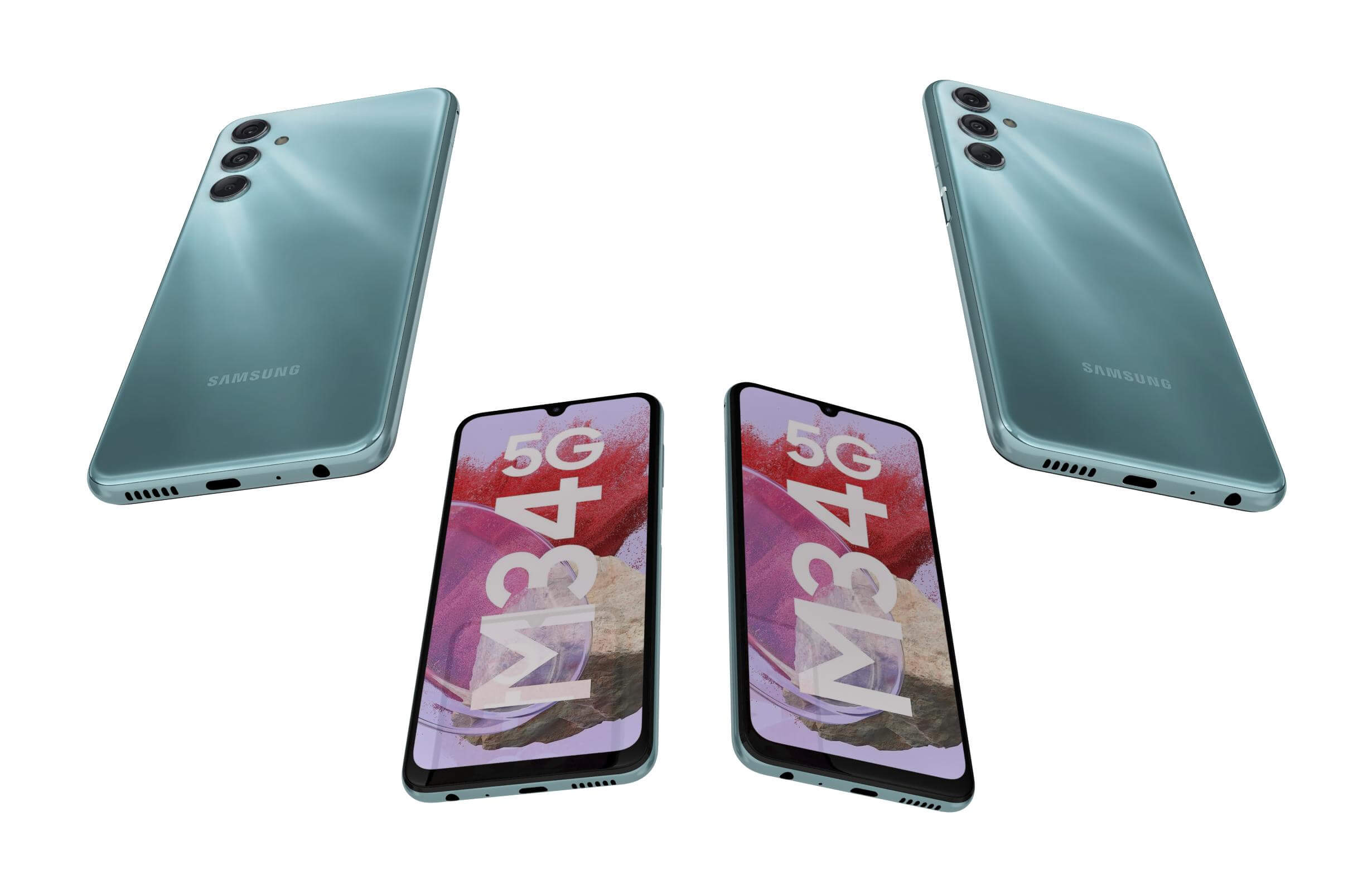 Samsung Galaxy M34 5G All Colors - 3D Model by Rever_Art