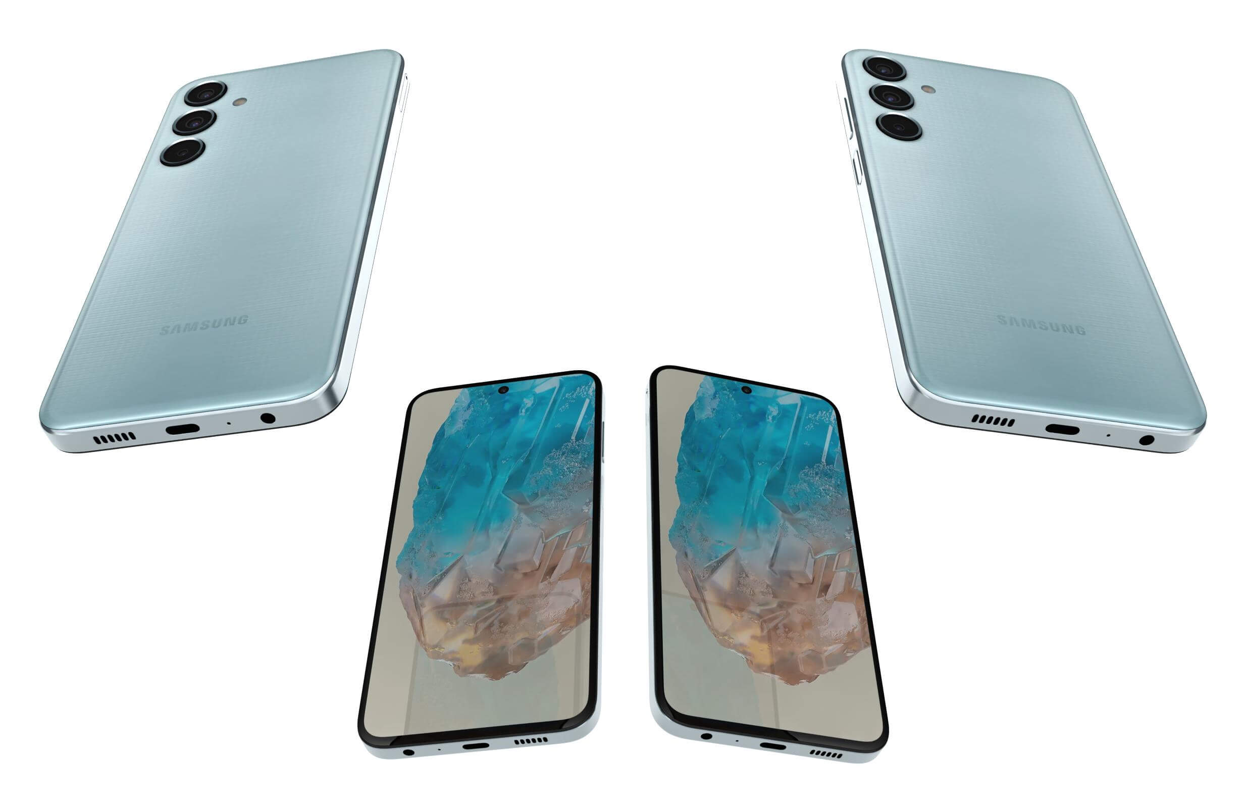 Samsung Galaxy M35 All Colors - 3D Model by Rever_Art