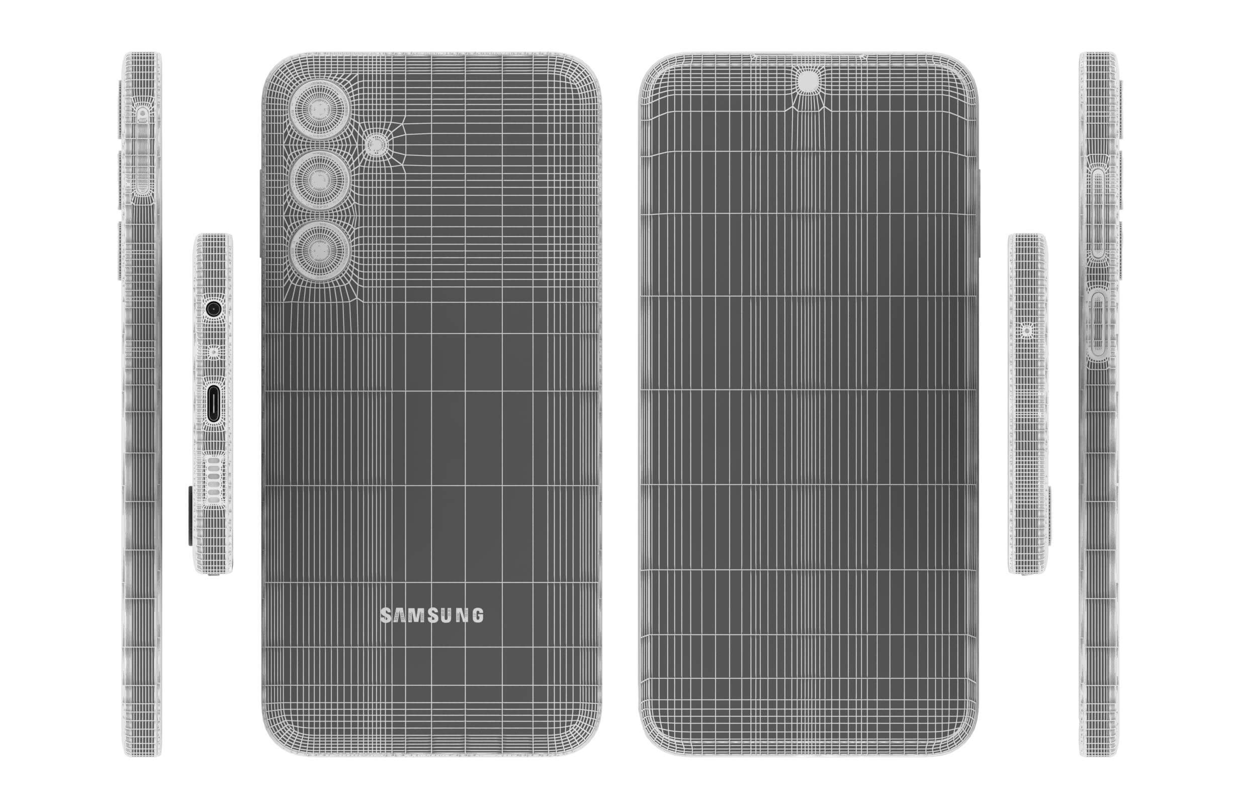 Samsung Galaxy M35 All Colors - 3D Model by Rever_Art