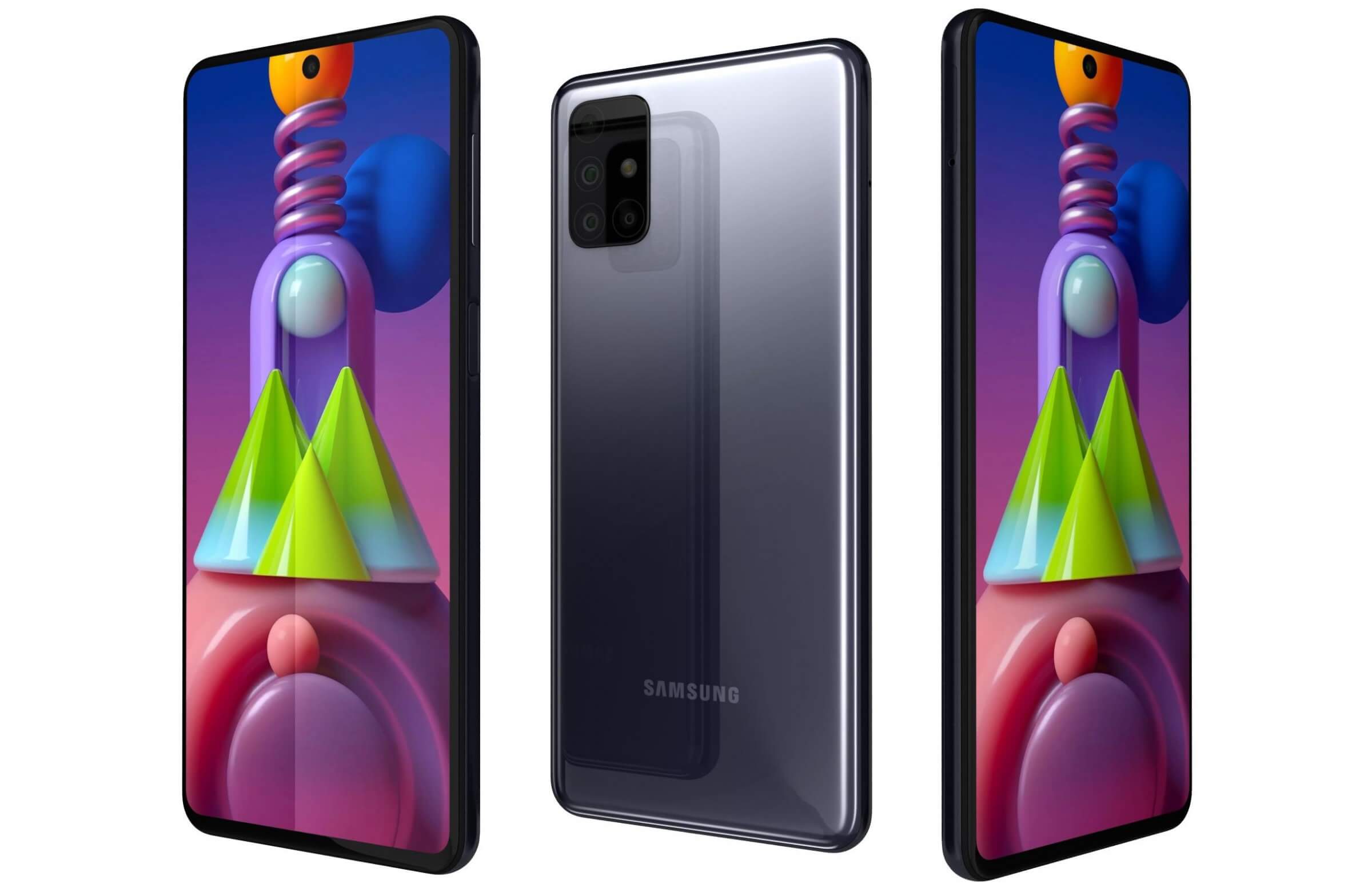 Samsung Galaxy M51 All Colors - 3D Model by Rever_Art