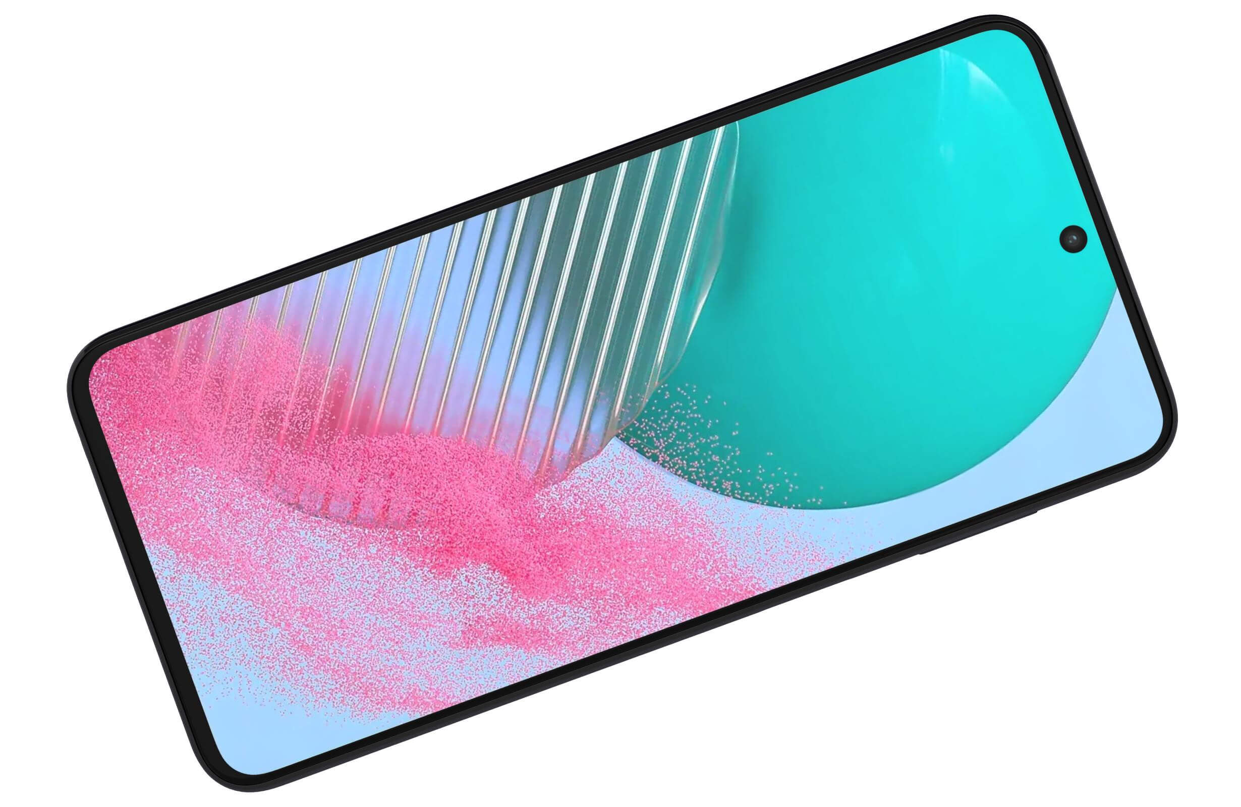 Samsung Galaxy M54 Dark Blue - 3D Model by Rever_Art