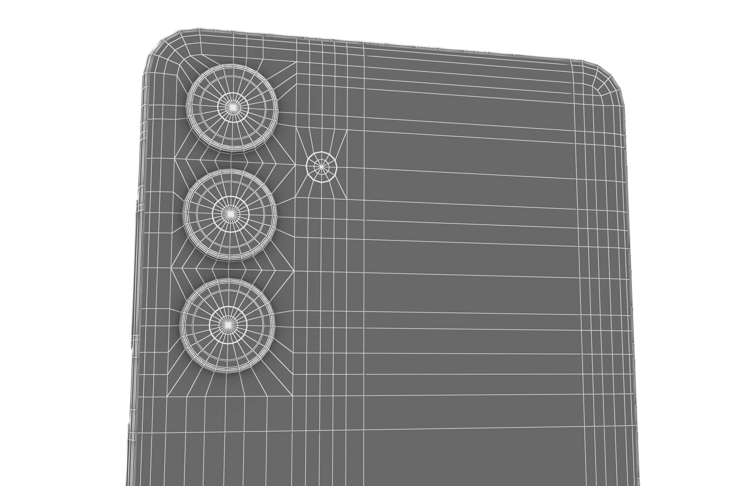 Samsung Galaxy M55 Blue - 3D Model by Rever_Art