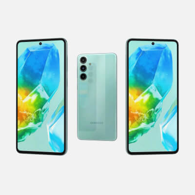 Samsung Galaxy M55S Coral Green - 3D Model by Rever_Art