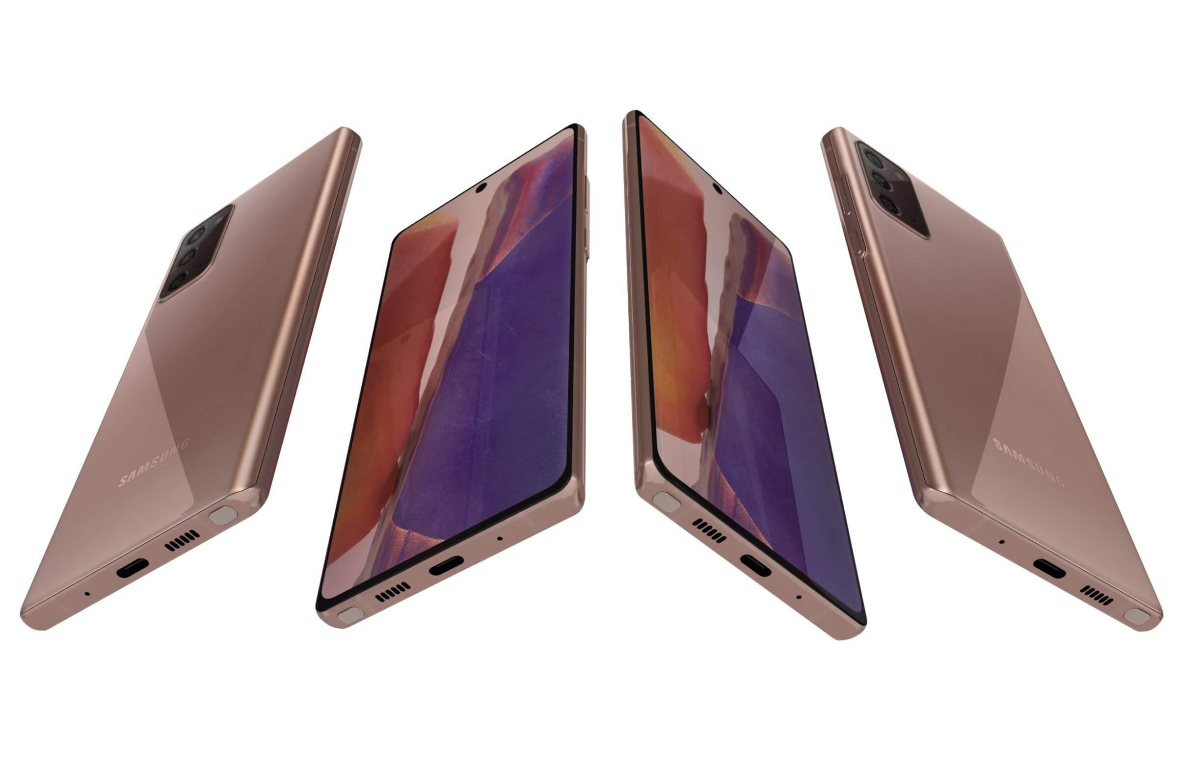 Samsung Galaxy Note 20 All Colors - 3D Model by Rever_Art