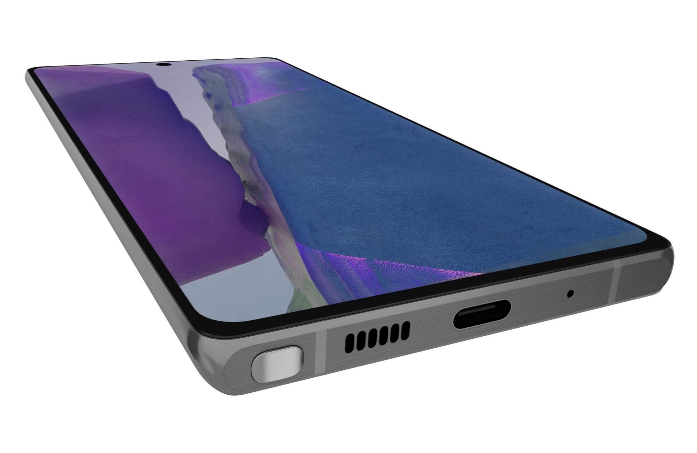 Samsung Galaxy Note 20 Mystic Gray - 3D Model by Rever_Art