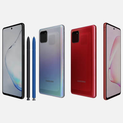 Samsung Galaxy Note10 Lite All Colors - 3D Model by Rever_Art